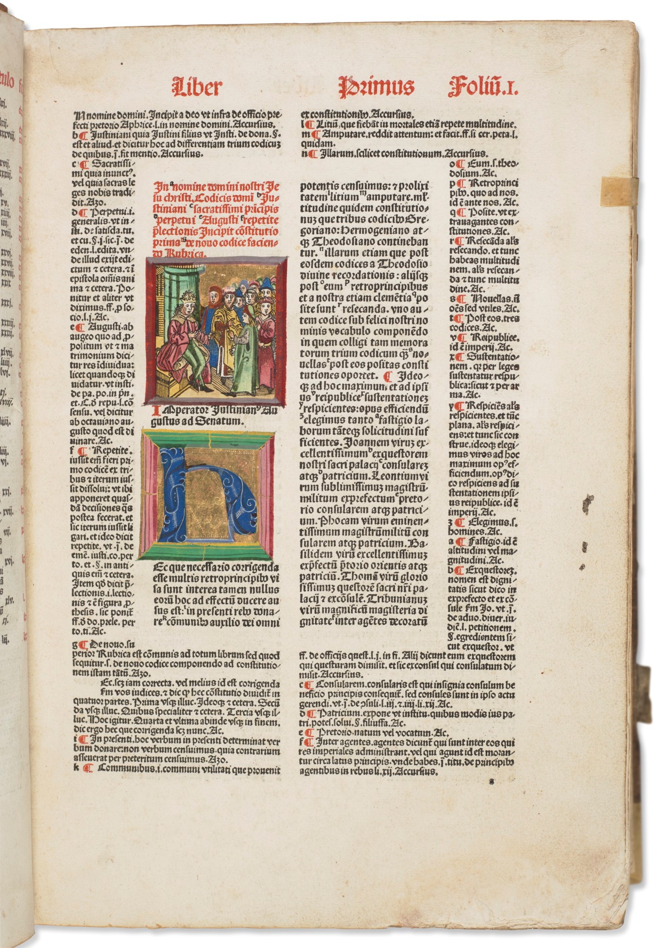 Codex Justinianus, ANTON KOBERGER, 1488 | Christie's