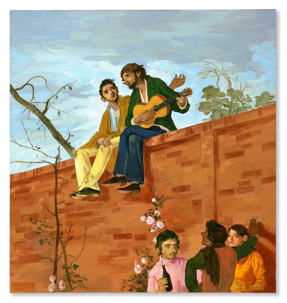 Salman Toor (b. 1983), The Singers | Christie's