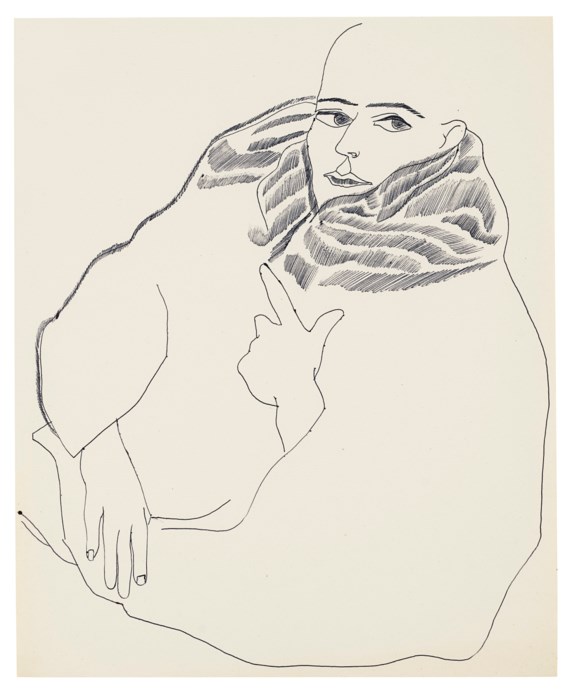 Andy Warhol (1928-1987), Seated Male Torso | Christie's