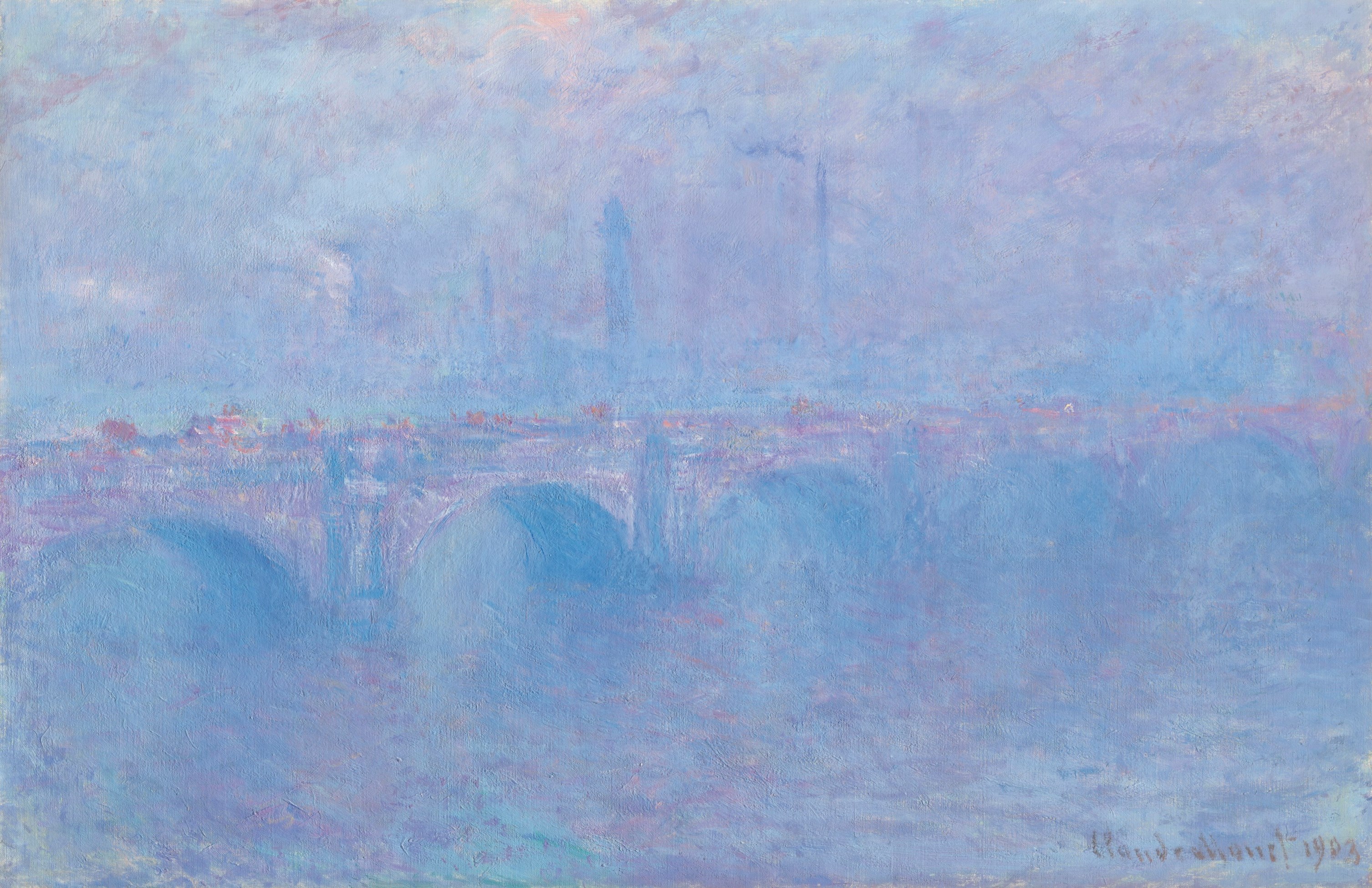 Claude Monet (1840-1926), Waterloo Bridge, effet de brouillard | Christie's