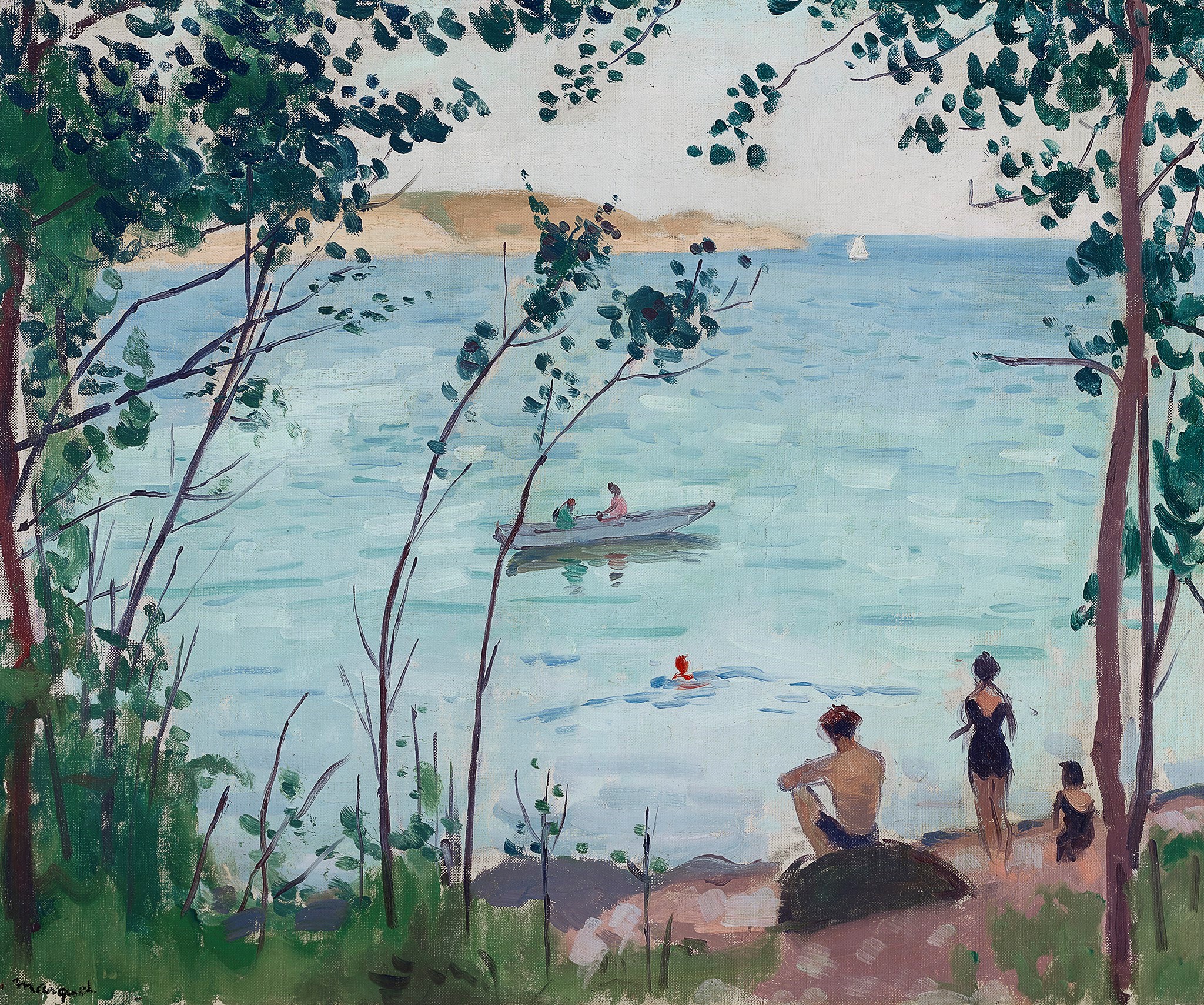 Albert Marquet (1875-1947), Baigneurs à Carqueiranne | Christie's