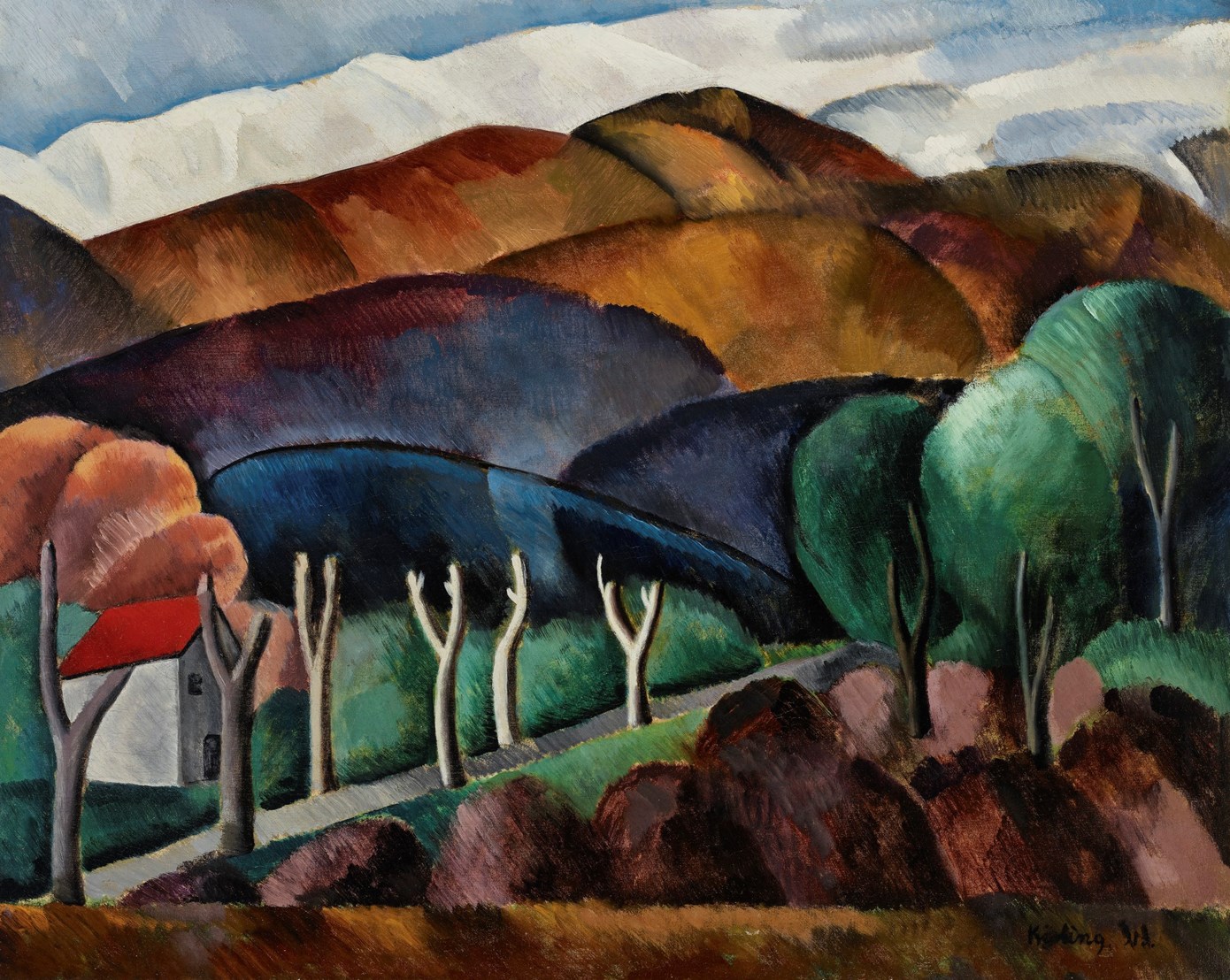 Moïse Kisling (1891-1953), Céret, vue sur le Canigou | Christie's