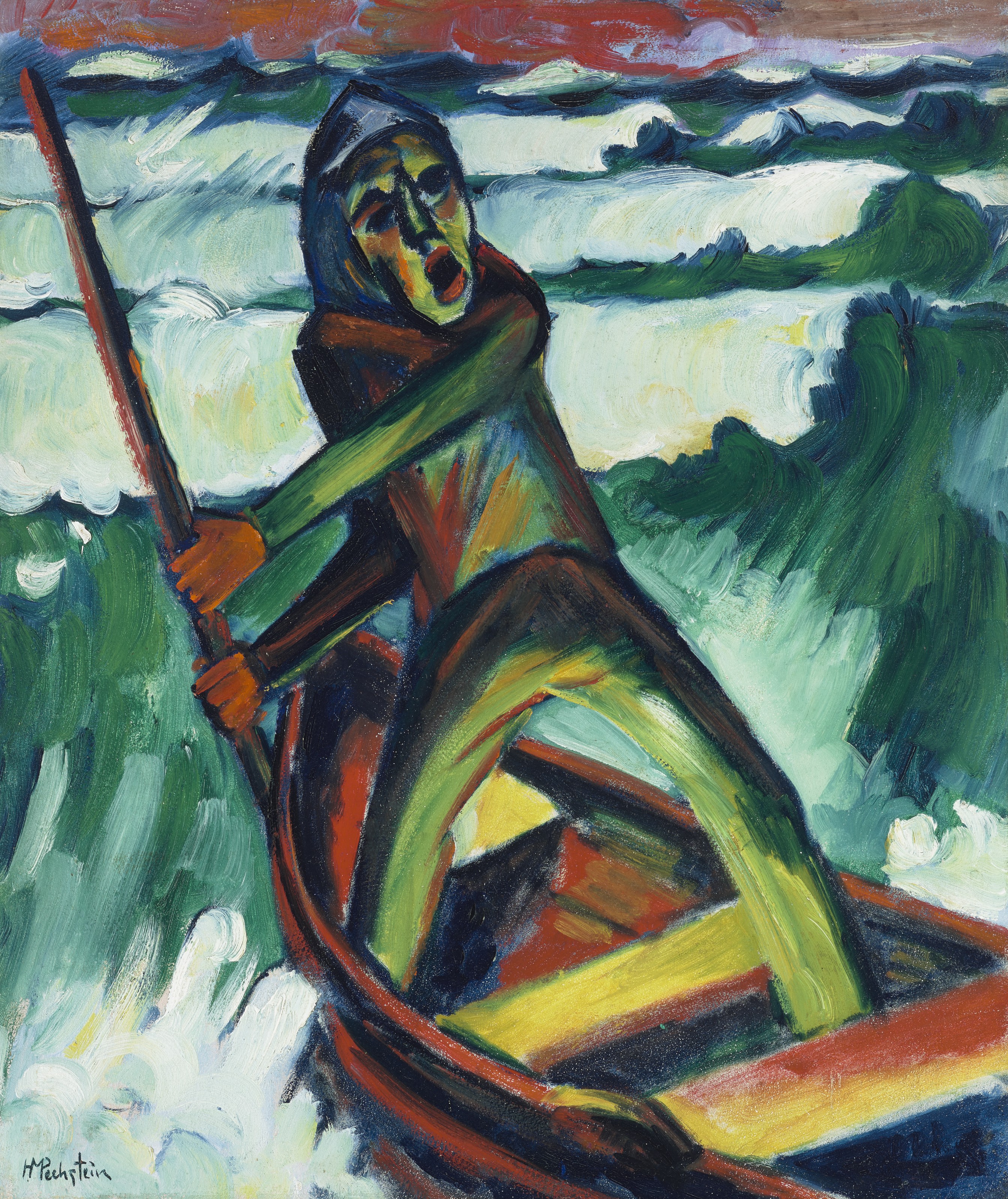 Joseph Csaky (1888-1971), Figure dite aussi Cônes et sphères, Figure ...