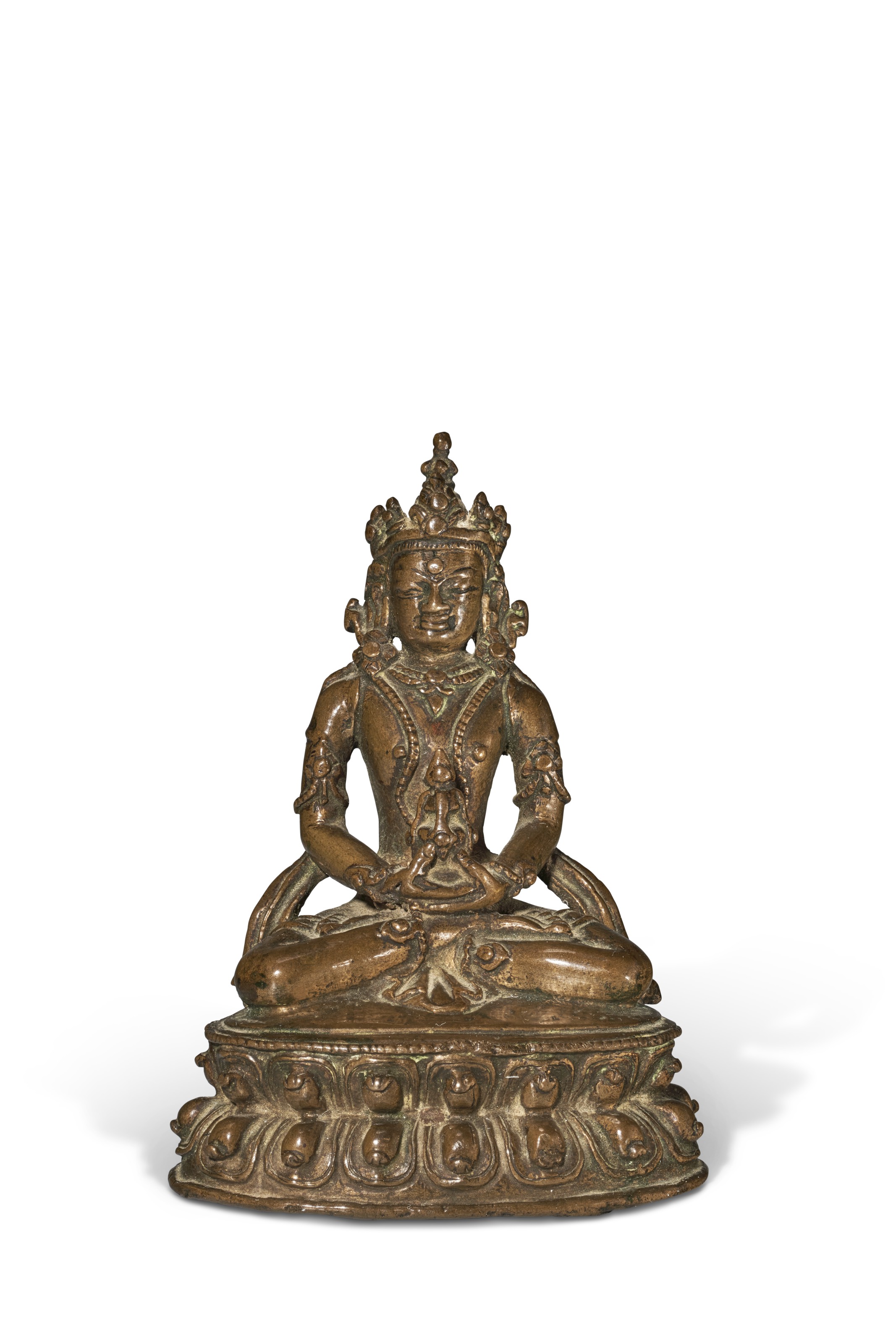 A BRONZE FIGURE OF AMITAYUS, TIBET, 16TH CENTURY | Christie’s