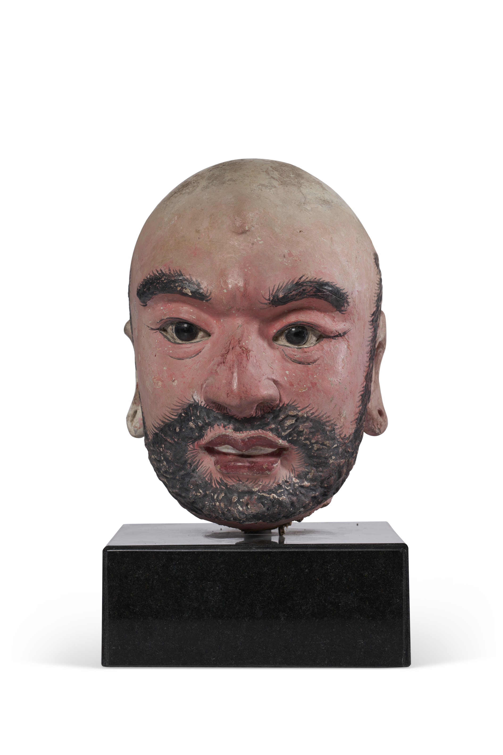 A STUCCO HEAD OF A LUOHAN, CHINA, QING DYNASTY (1644-1911) | Christie’s
