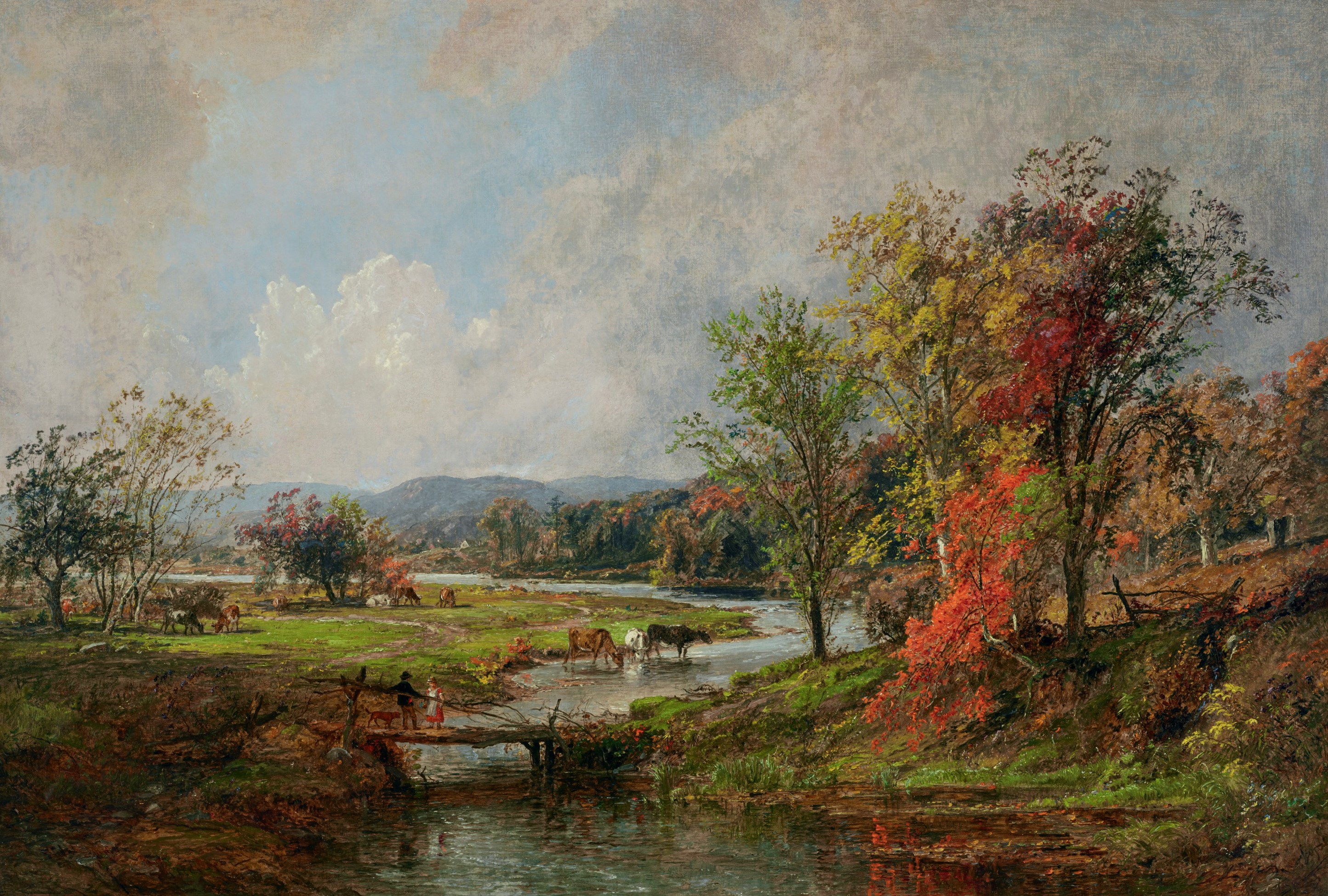 JASPER FRANCIS CROPSEY (1823-1900), October | Christie's
