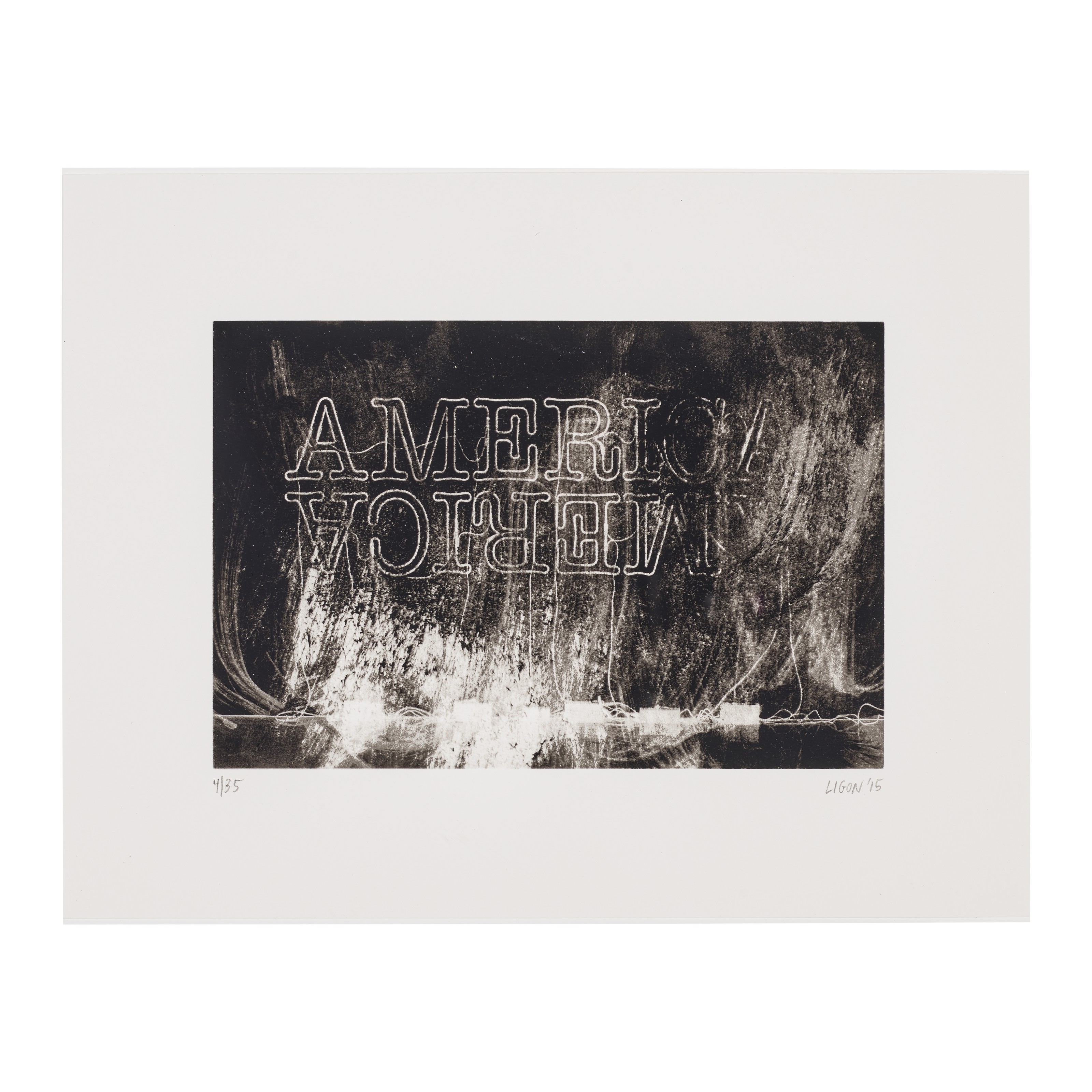 Glenn Ligon (b. 1960), Double Mirror | Christie’s