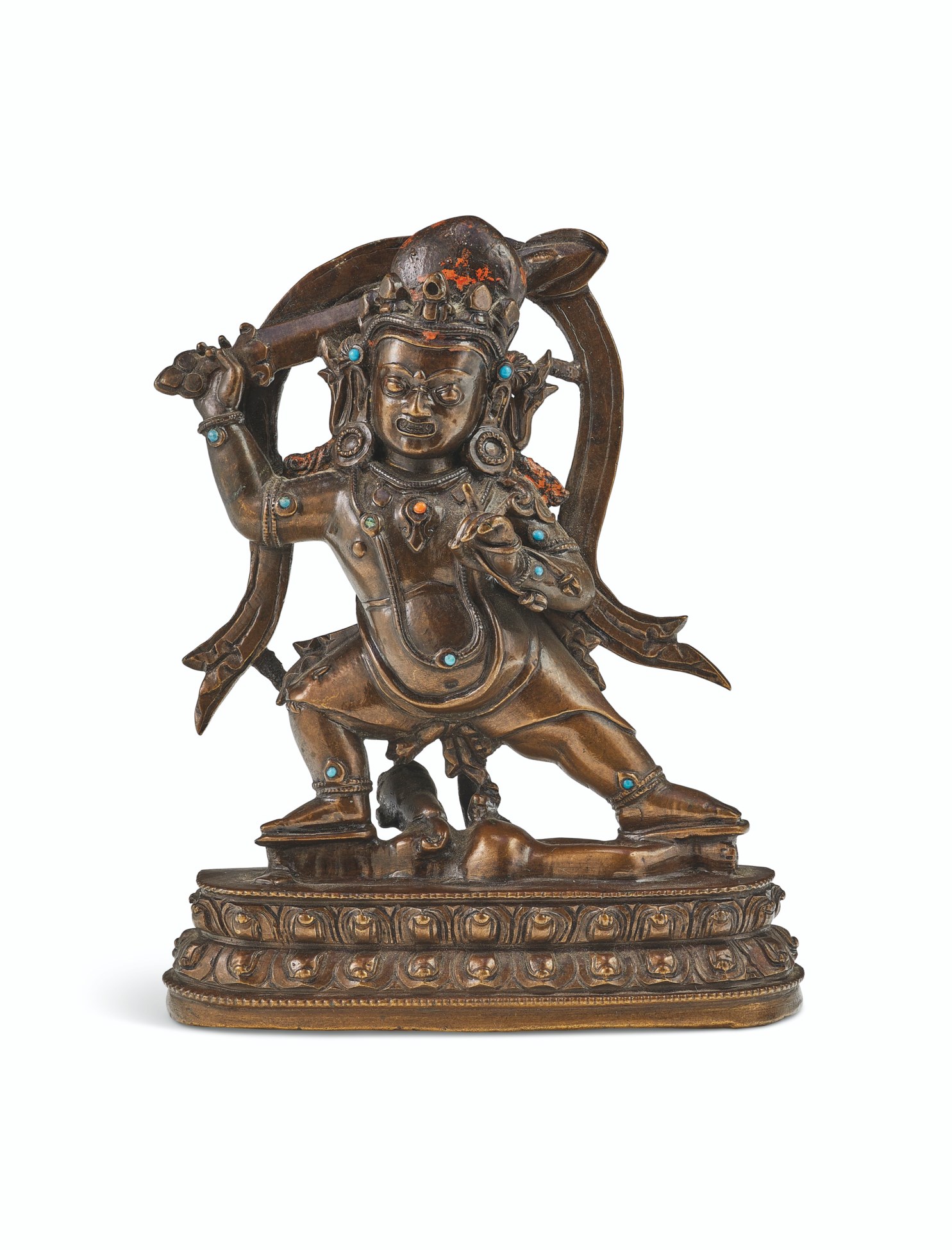 A BRONZE FIGURE OF ACHALA, TIBET, 14TH CENTURY | Christie's