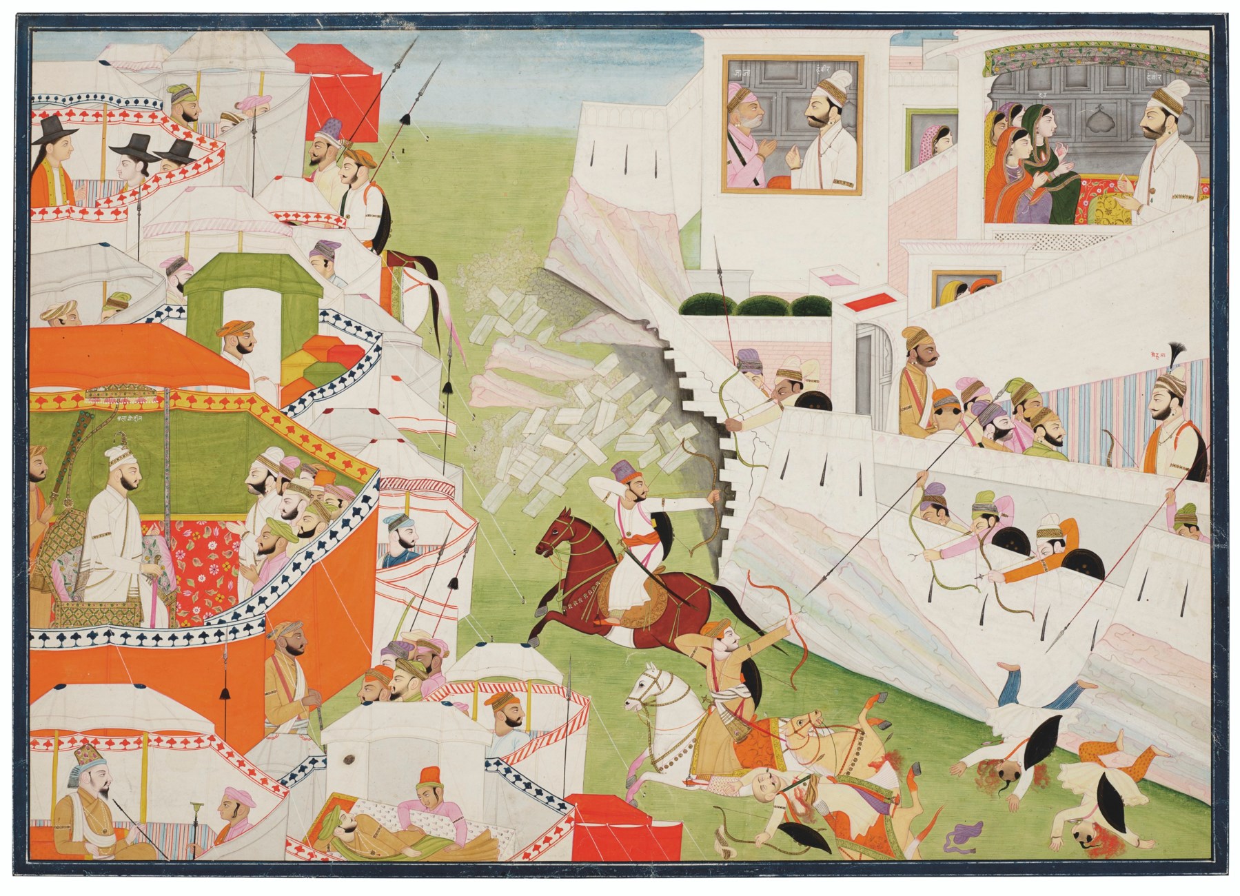 AN ILLUSTRATION TO THE HAMIR HATH: HAMIR CONSULTS WITH HIS ADVISOR ...