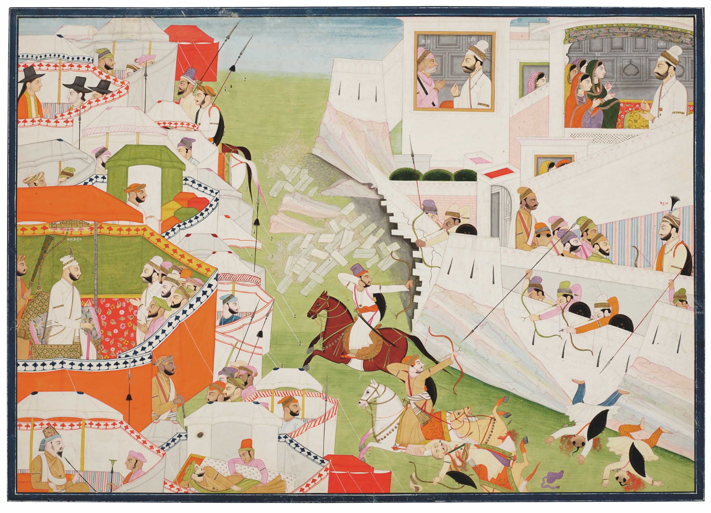 AN ILLUSTRATION TO THE HAMIR HATH: HAMIR CONSULTS WITH HIS ADVISOR ...