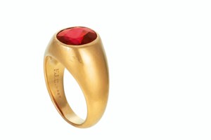 F.J. COOPER SUPERB RUBY AND GOLD RING | Christie's