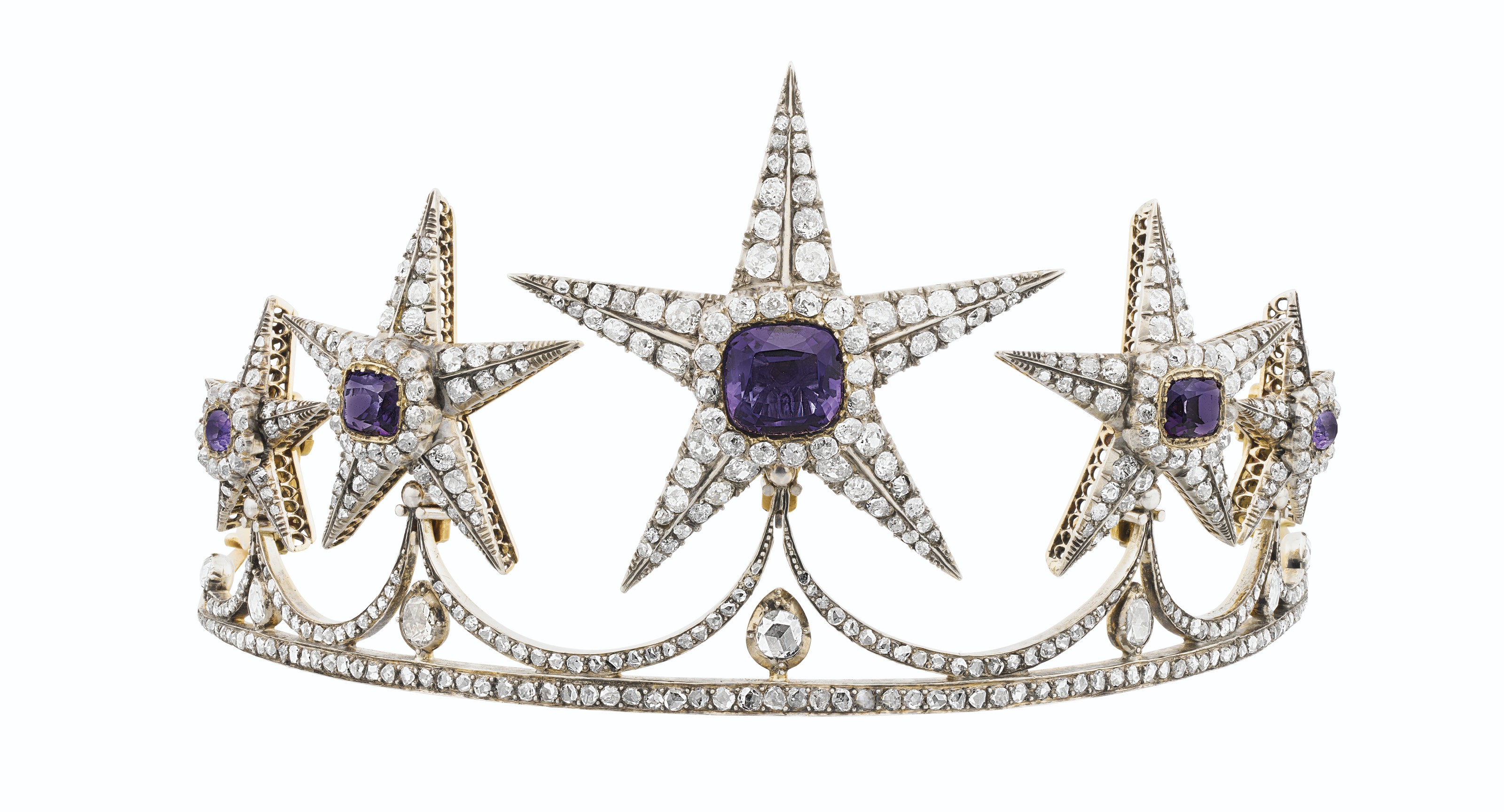 Amethyst Tiara