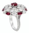 GRAFF RUBY AND DIAMOND 'SNOWFLAKE' RING | Christie's