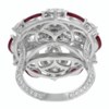 GRAFF RUBY AND DIAMOND 'SNOWFLAKE' RING | Christie's