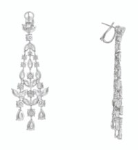 GRAFF DIAMOND 'FAN' EARRINGS | Christie's