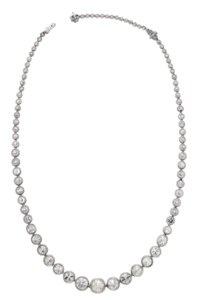 AN IMPRESSIVE PAIR OF DIAMOND RIVIÈRE NECKLACES | Christie's