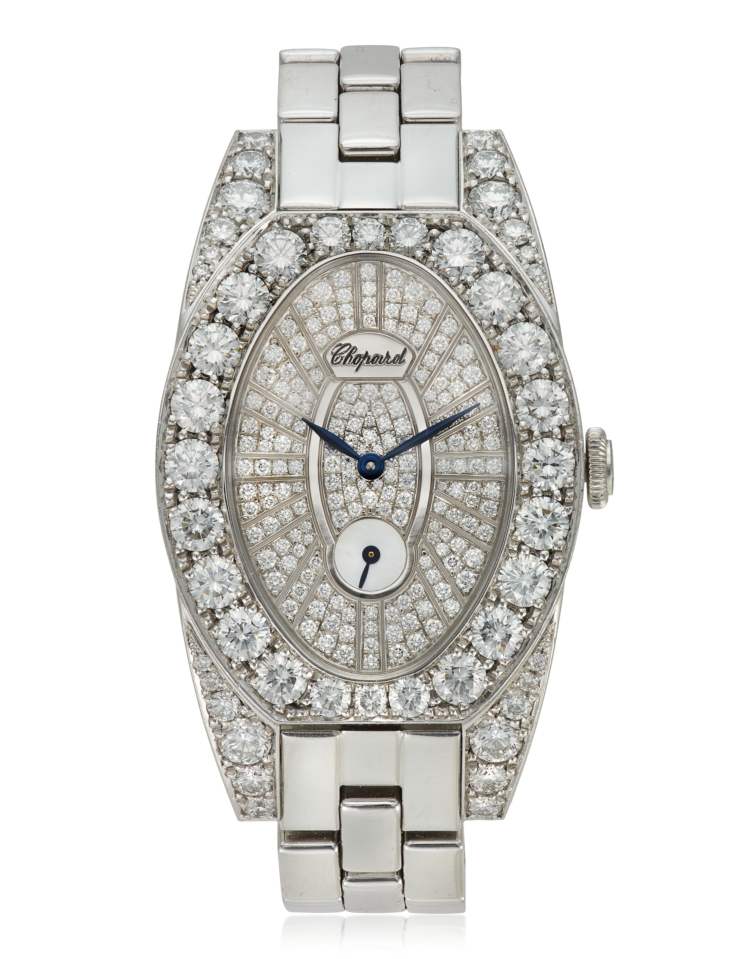 CHOPARD 'CLASSIQUES' DIAMOND AND WHITE GOLD WATCH, | Christie’s