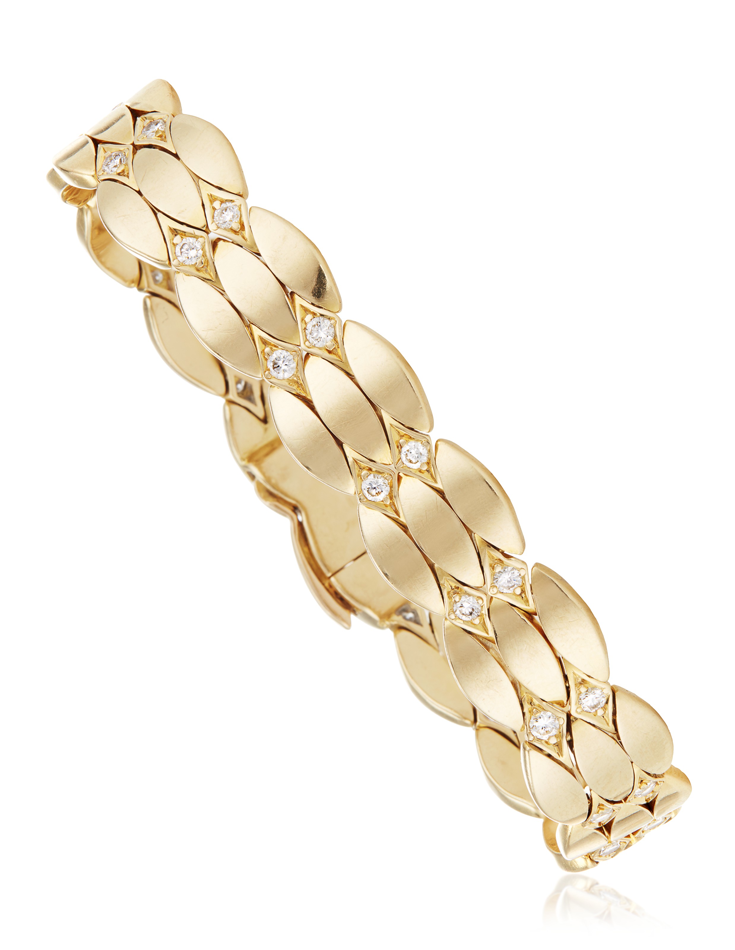 CARTIER DIAMOND AND GOLD BRACELET, | Christie’s