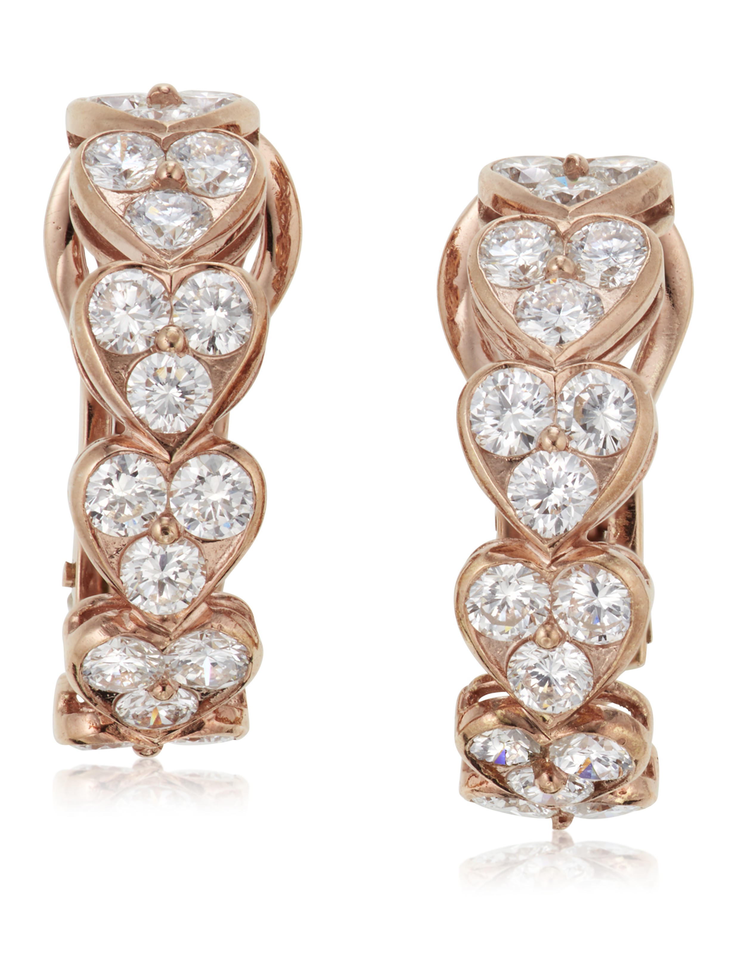 GRAFF DIAMOND HALF-HOOP EARRINGS, | Christie’s