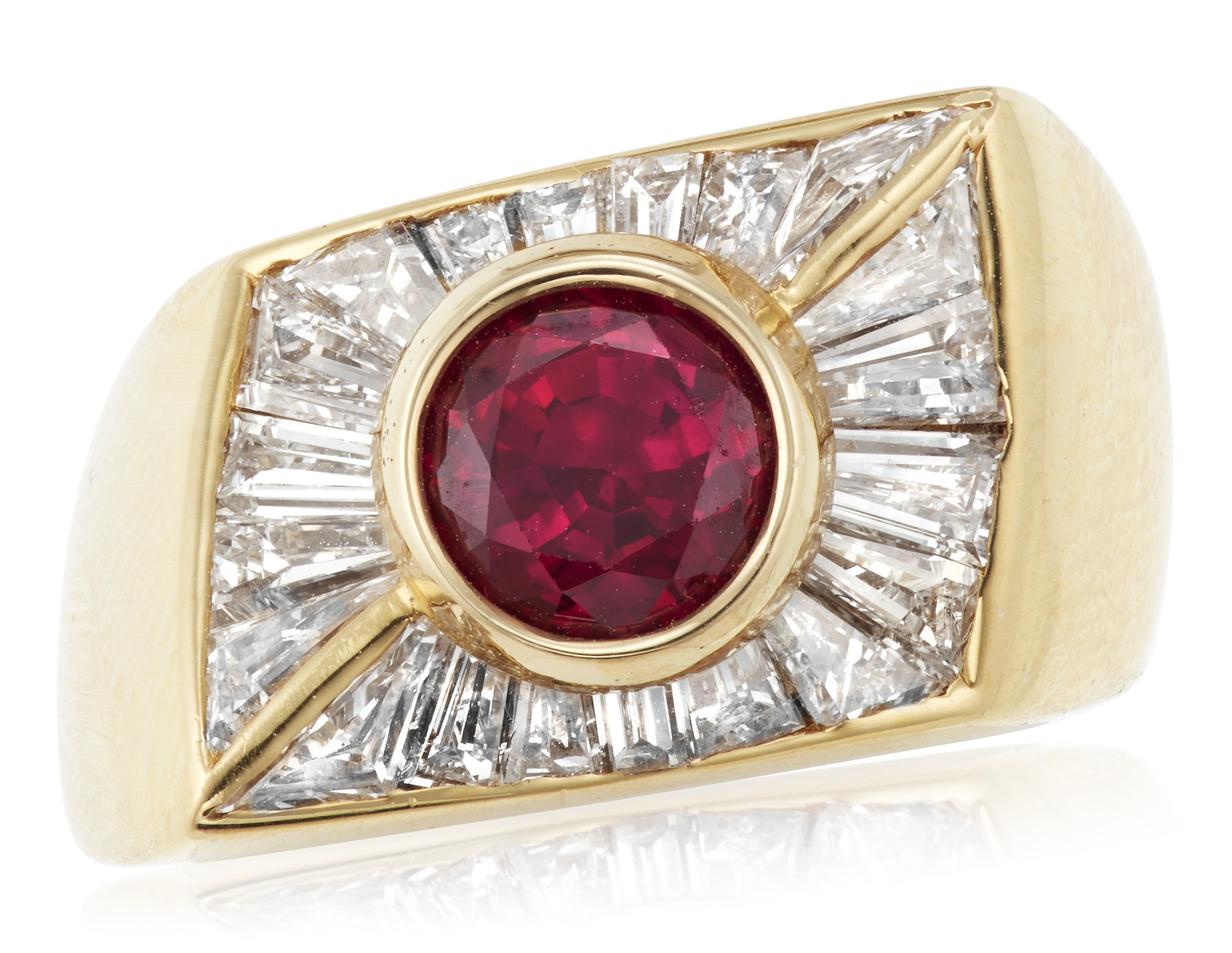 RUBY AND DIAMOND RING, | Christie’s
