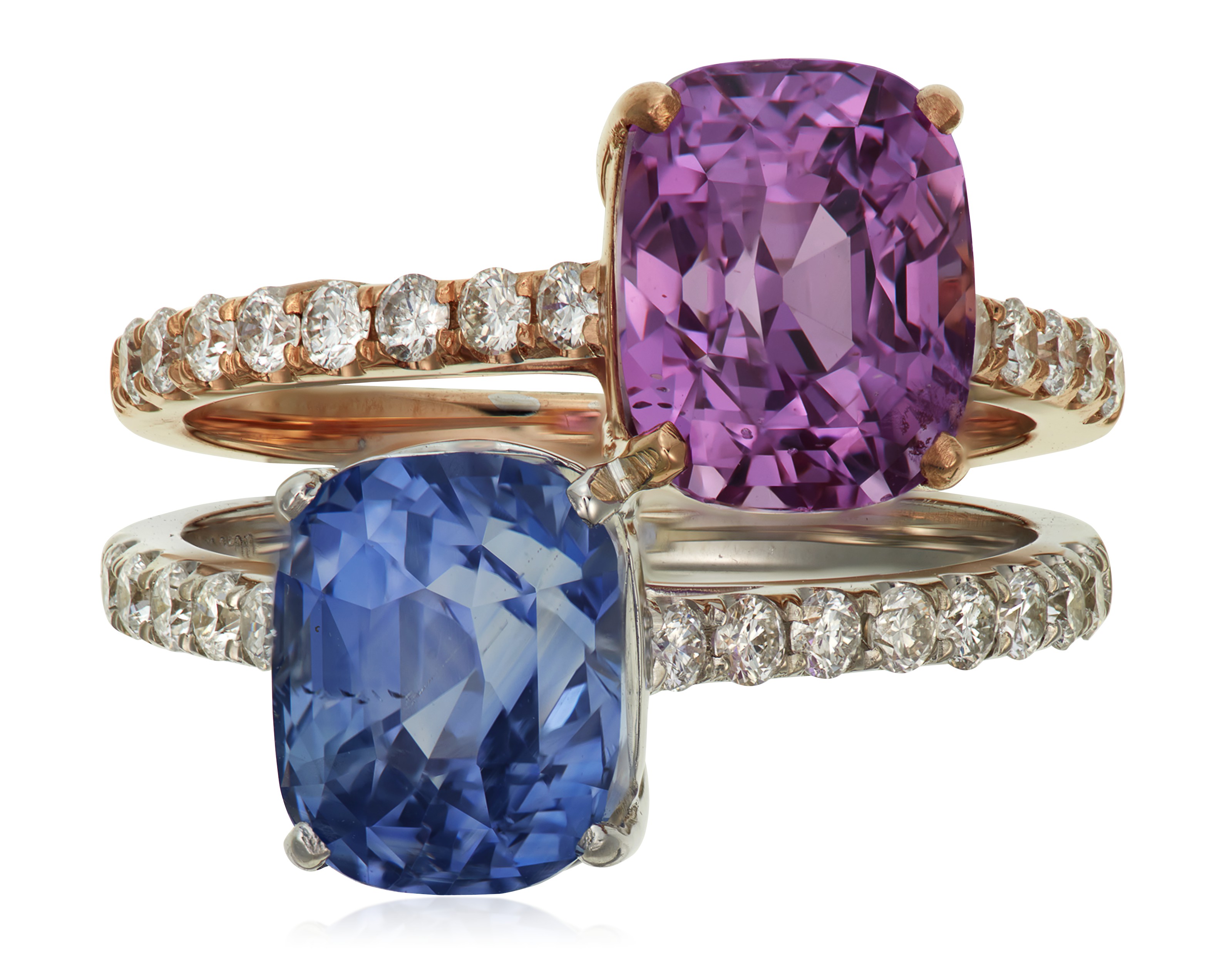 MULTI-COLORED SAPPHIRE AND DIAMOND RING, | Christie’s