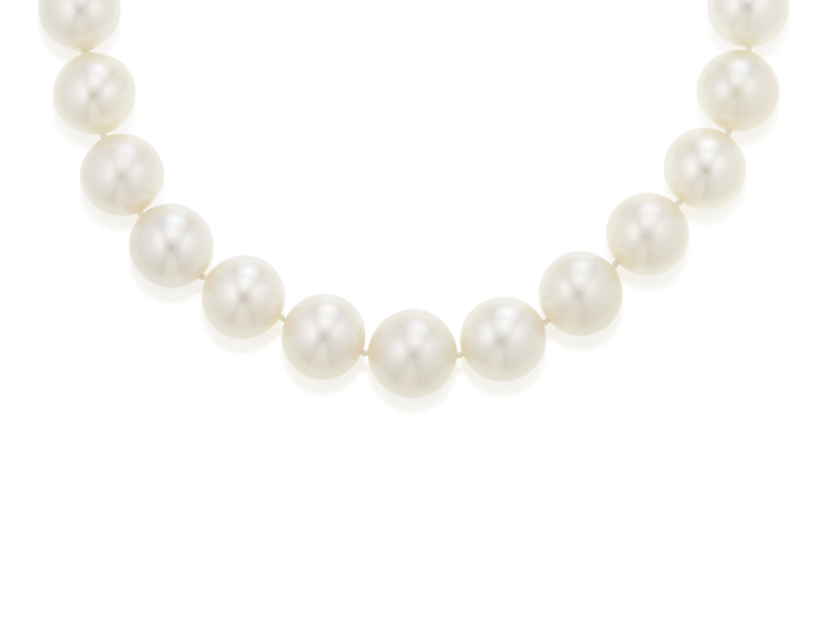 SINGLE-STRAND CULTURED PEARL NECKLACE, | Christie’s