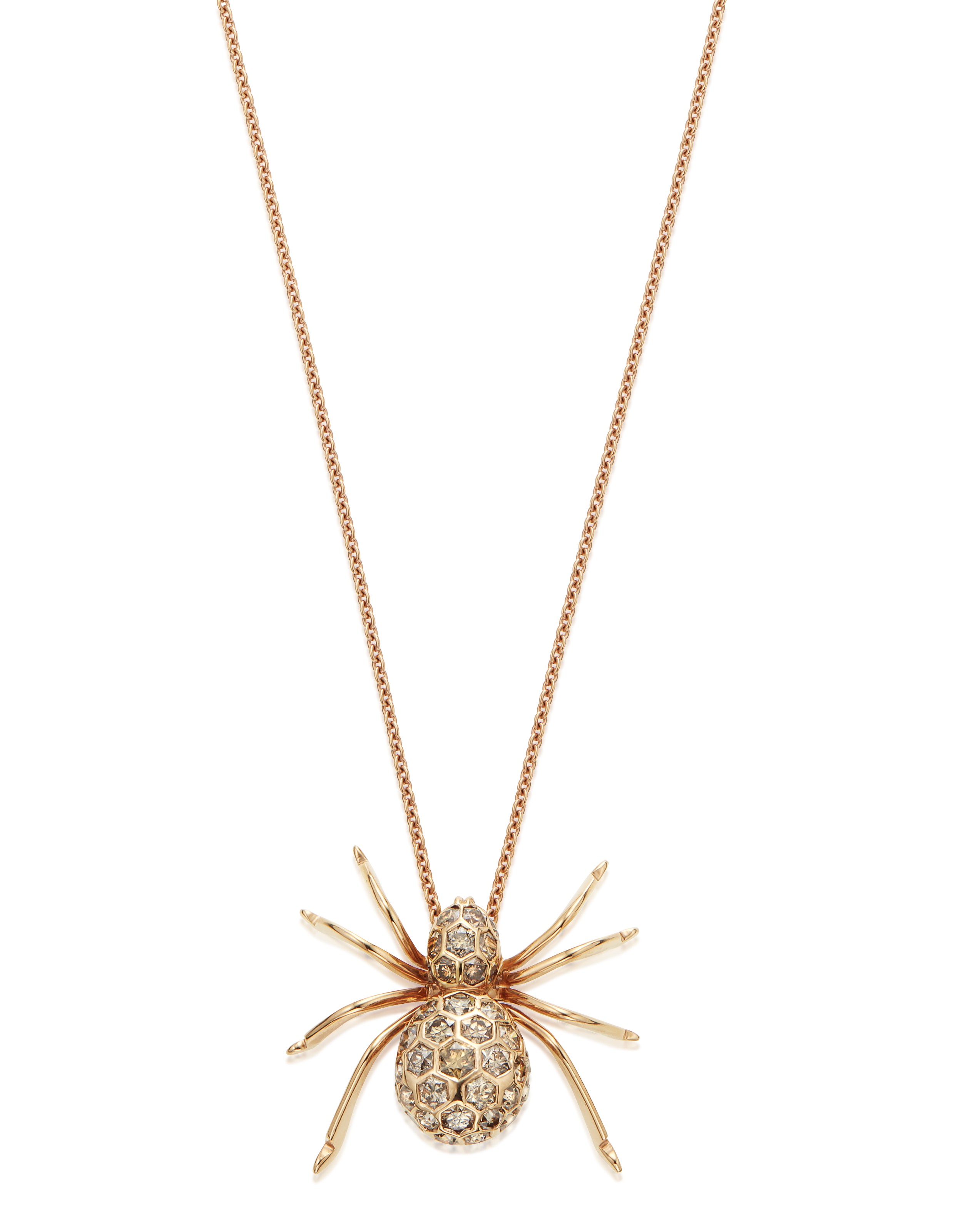 COLORED DIAMOND SPIDER PENDANT NECKLACE, | Christie’s