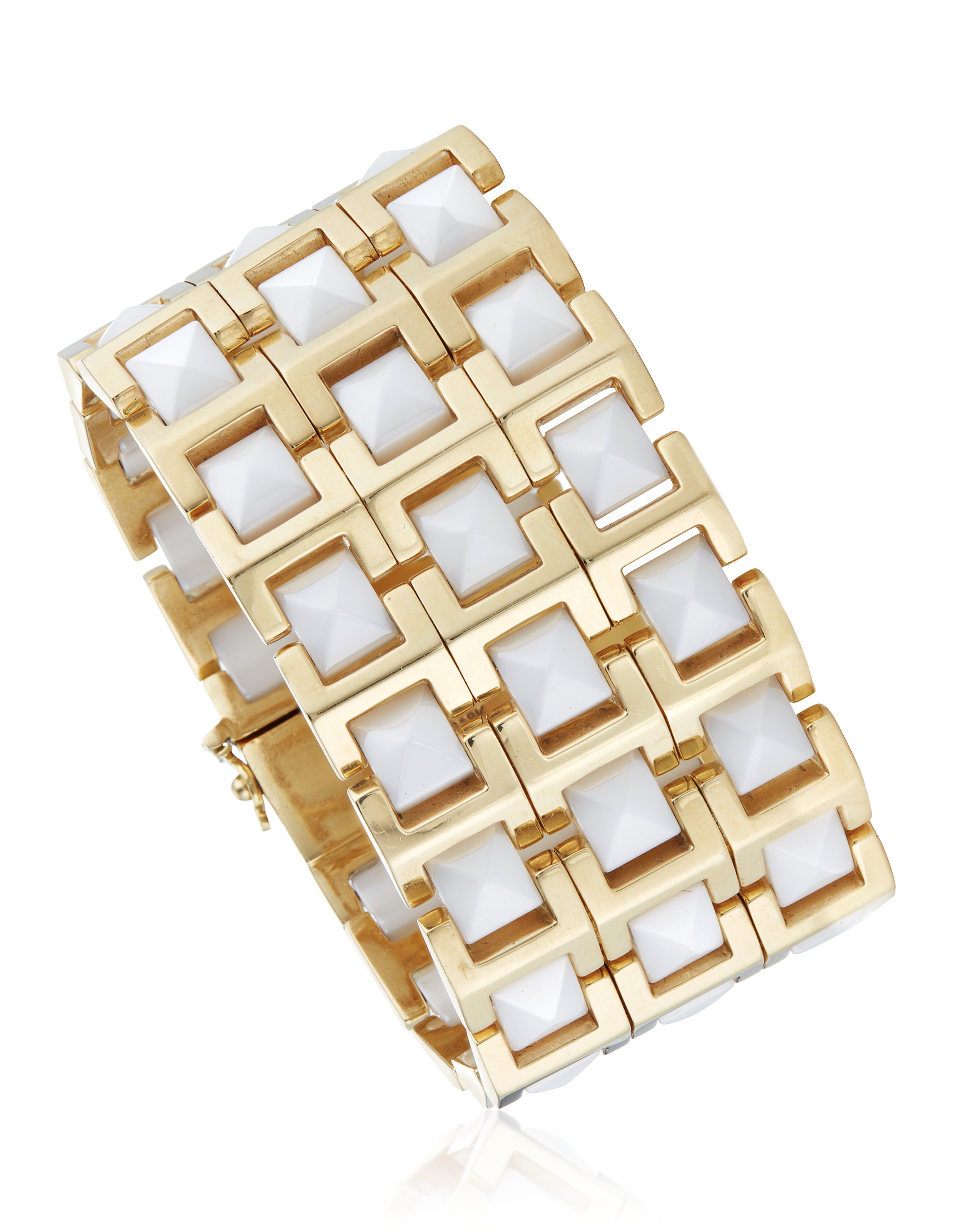VERSACE CERAMIC AND GOLD BRACELET, | Christie’s