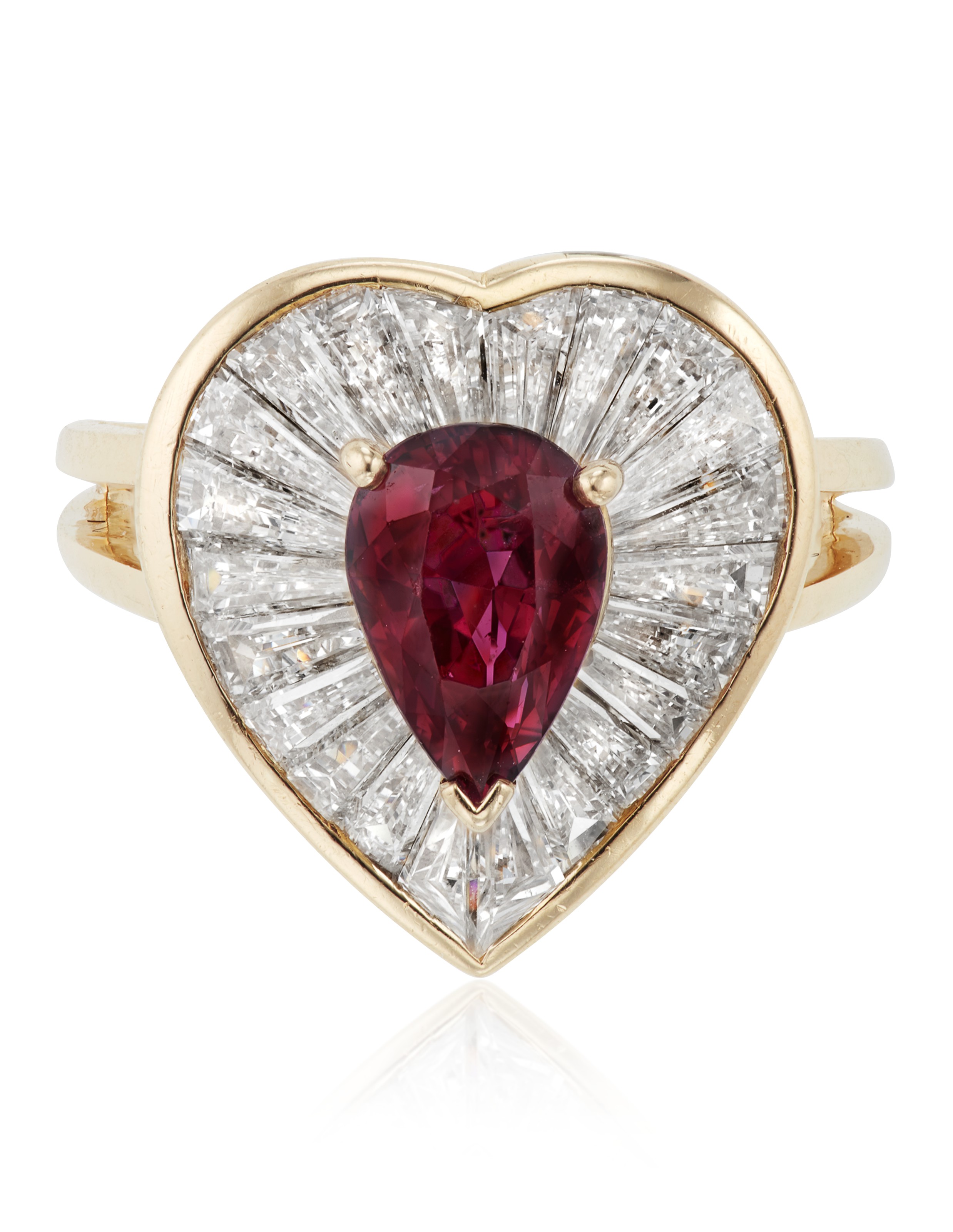 OSCAR HEYMAN & BROTHERS RUBY AND DIAMOND RING, | Christie’s
