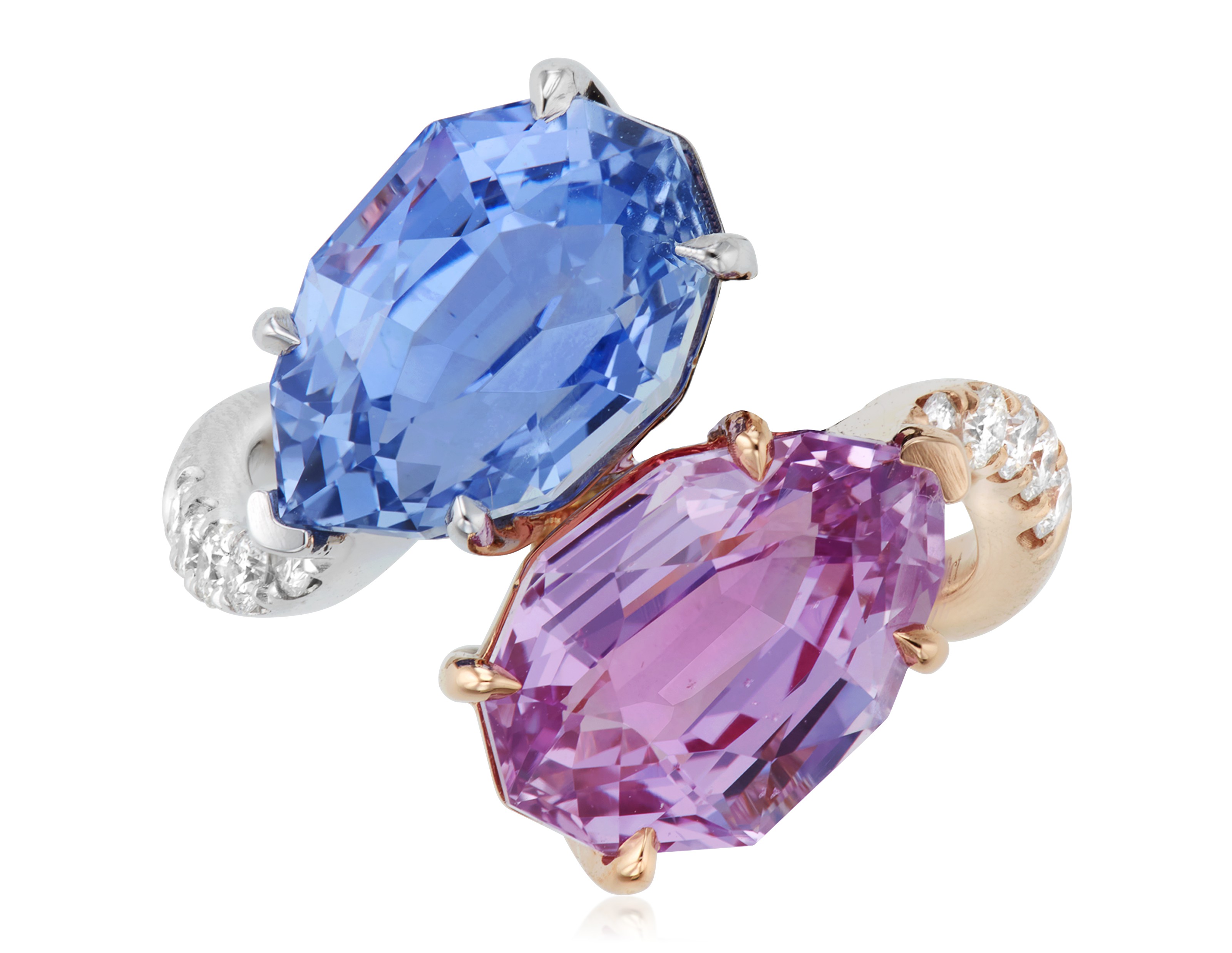 MULTI-COLORED SAPPHIRE AND DIAMOND RING, | Christie’s