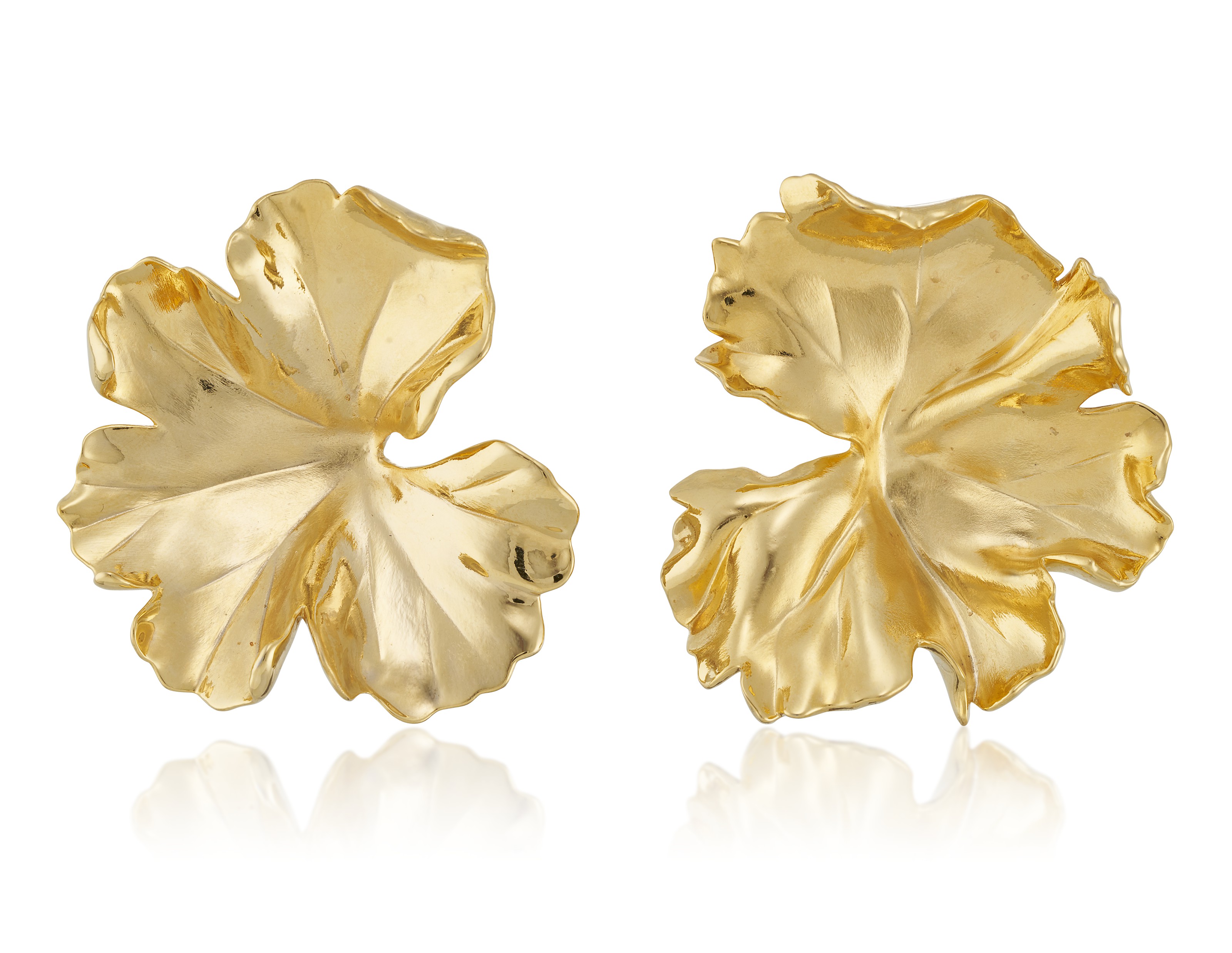 JAR 'GERANIUM' ALUMINUM EARRINGS, | Christie’s