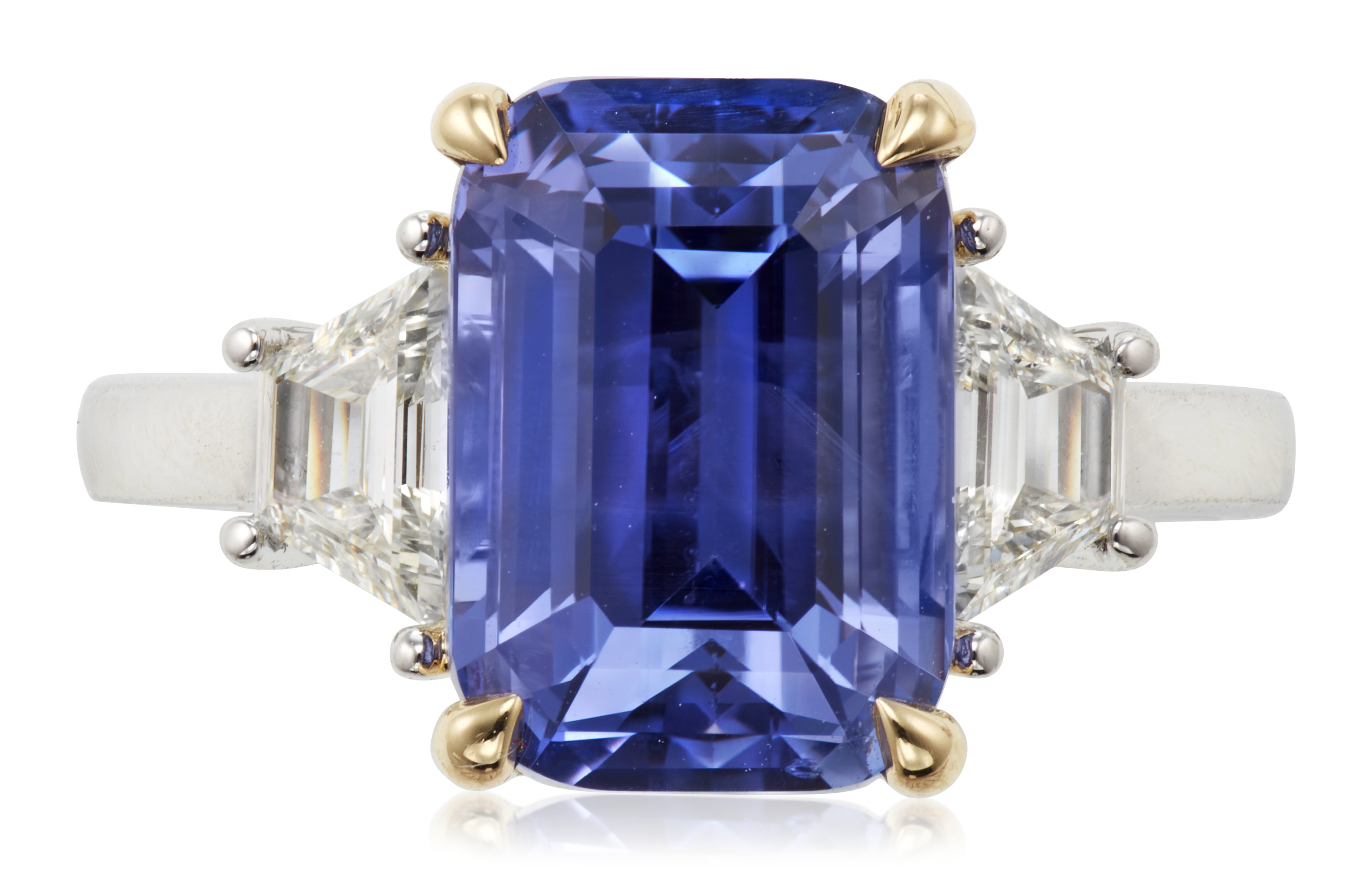 COLOR CHANGE SAPPHIRE AND DIAMOND RING, | Christie’s