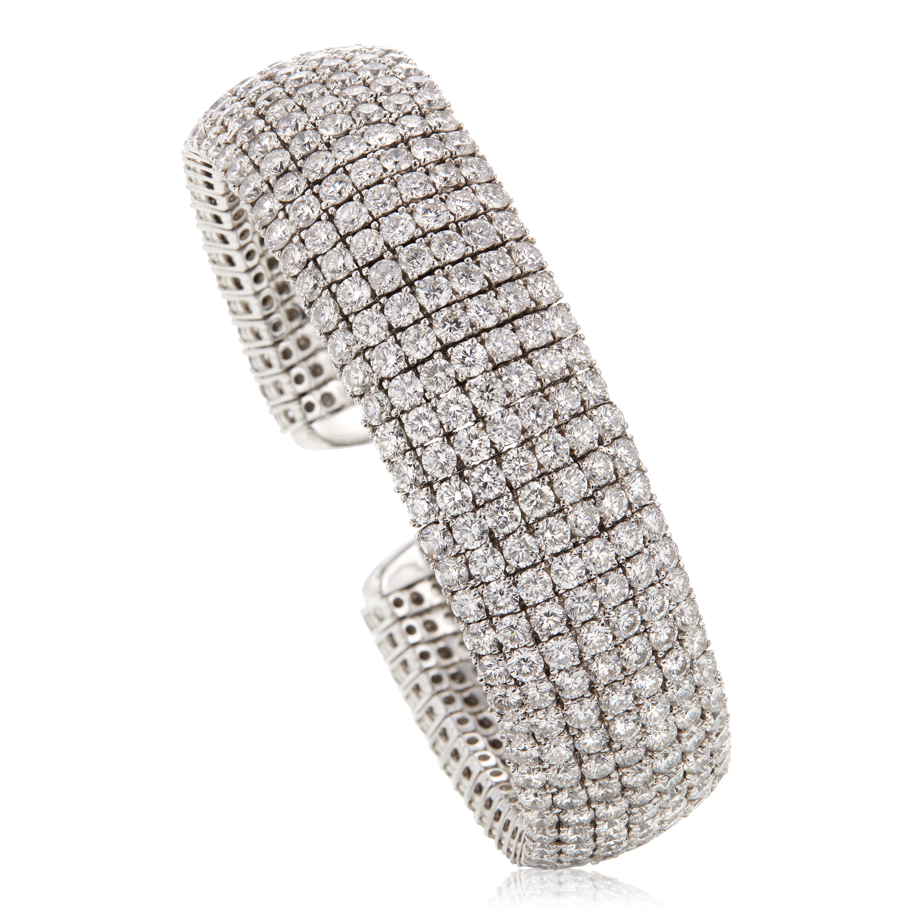 DIAMOND CUFF BRACELET, | Christie’s