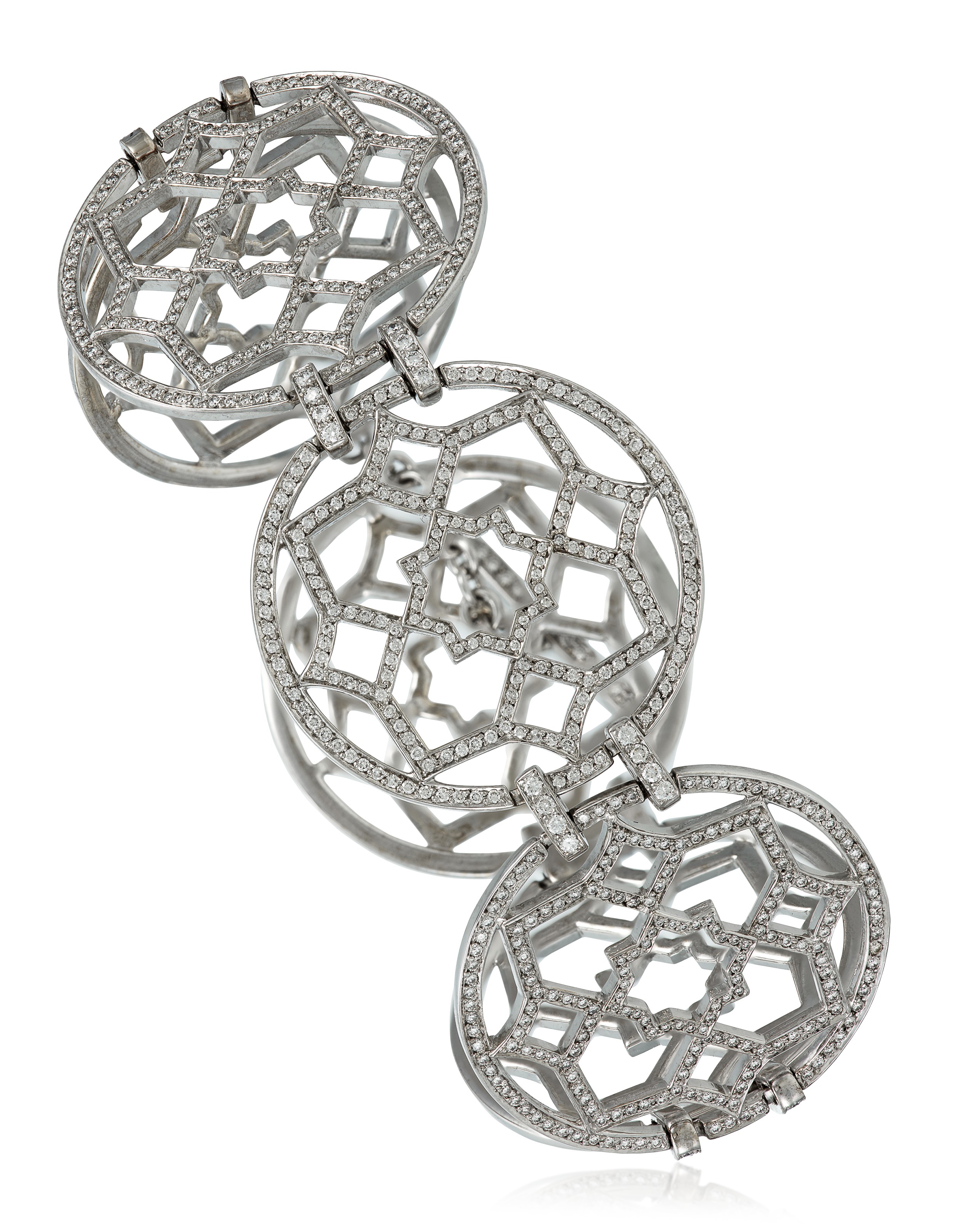NO RESERVE | TIFFANY & CO., PALOMA PICASSO DIAMOND 'ZELLIGE' BRACELET ...