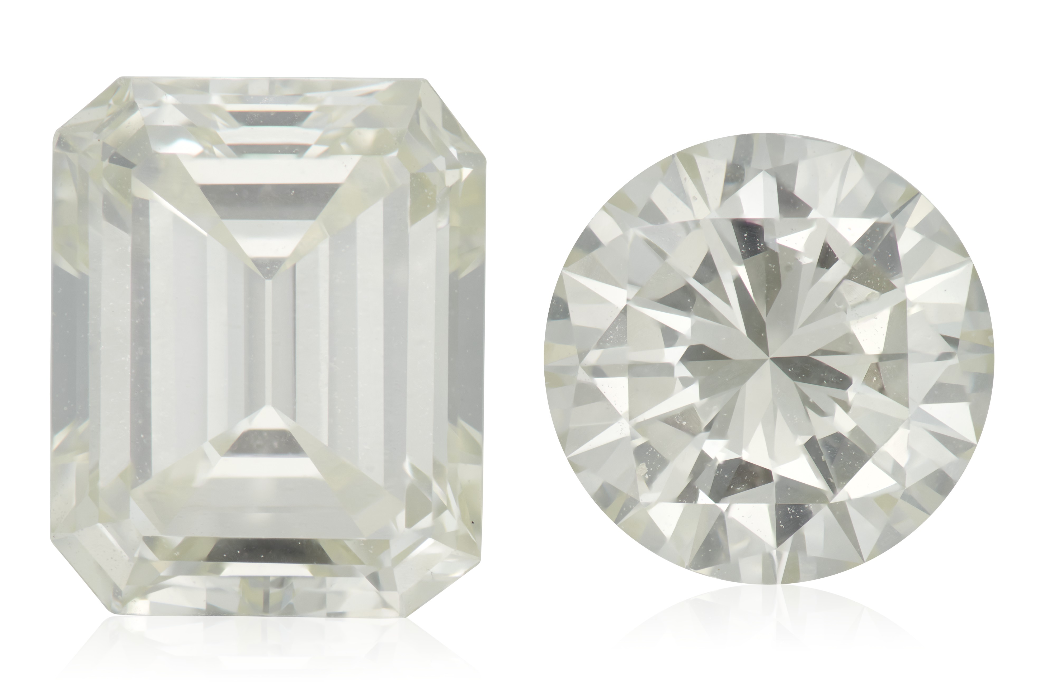 TWO UNMOUNTED DIAMONDS, | Christie’s