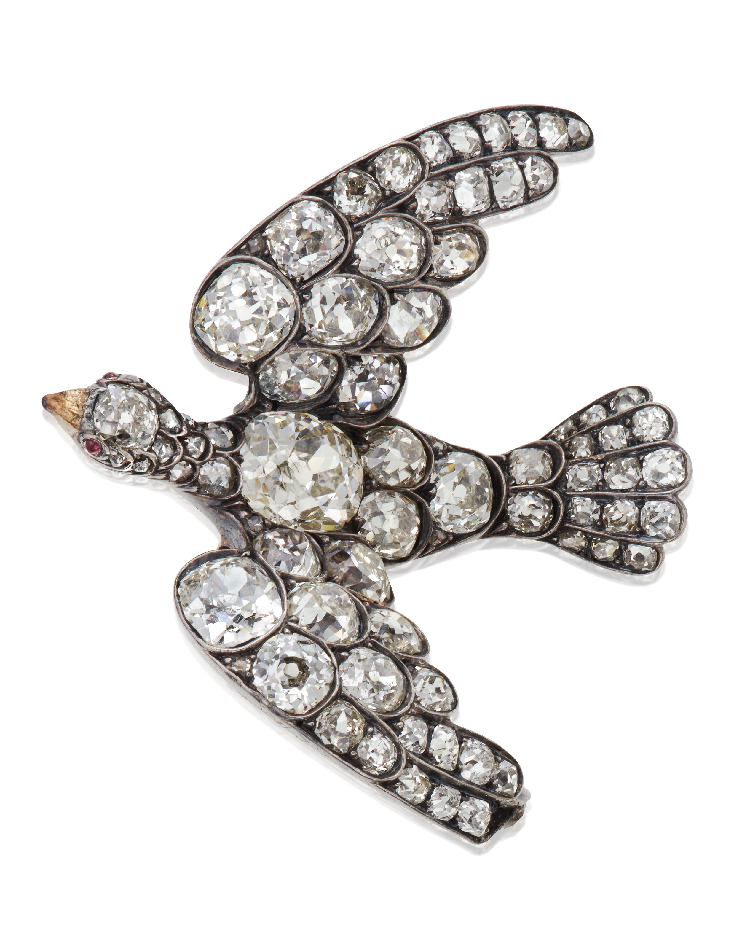 ANTIQUE DIAMOND BIRD BROOCH, | Christie’s