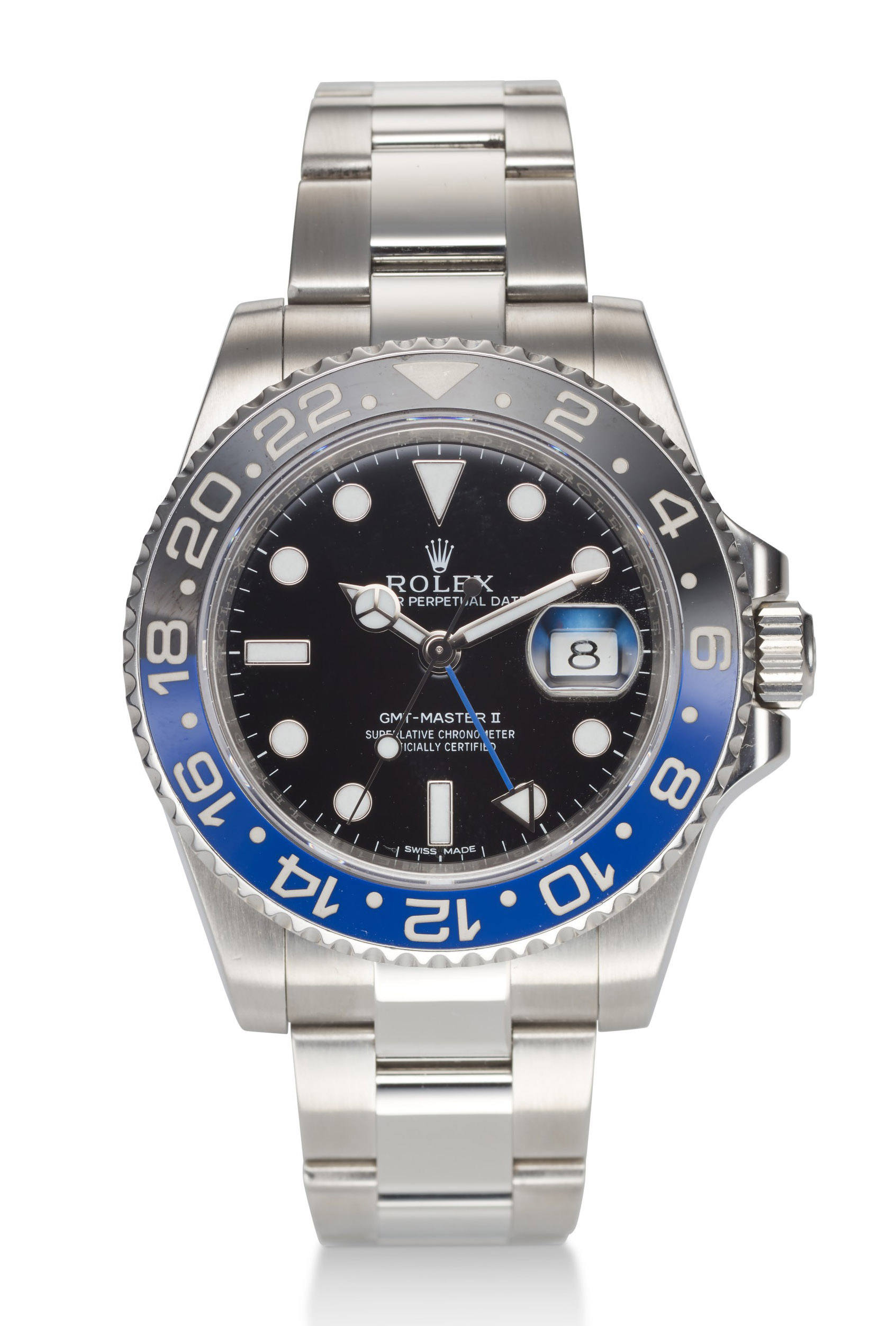 ROLEX, GMT MASTER II, “BATMAN”, STEEL, REF. 116710 BLNR, | Christie’s