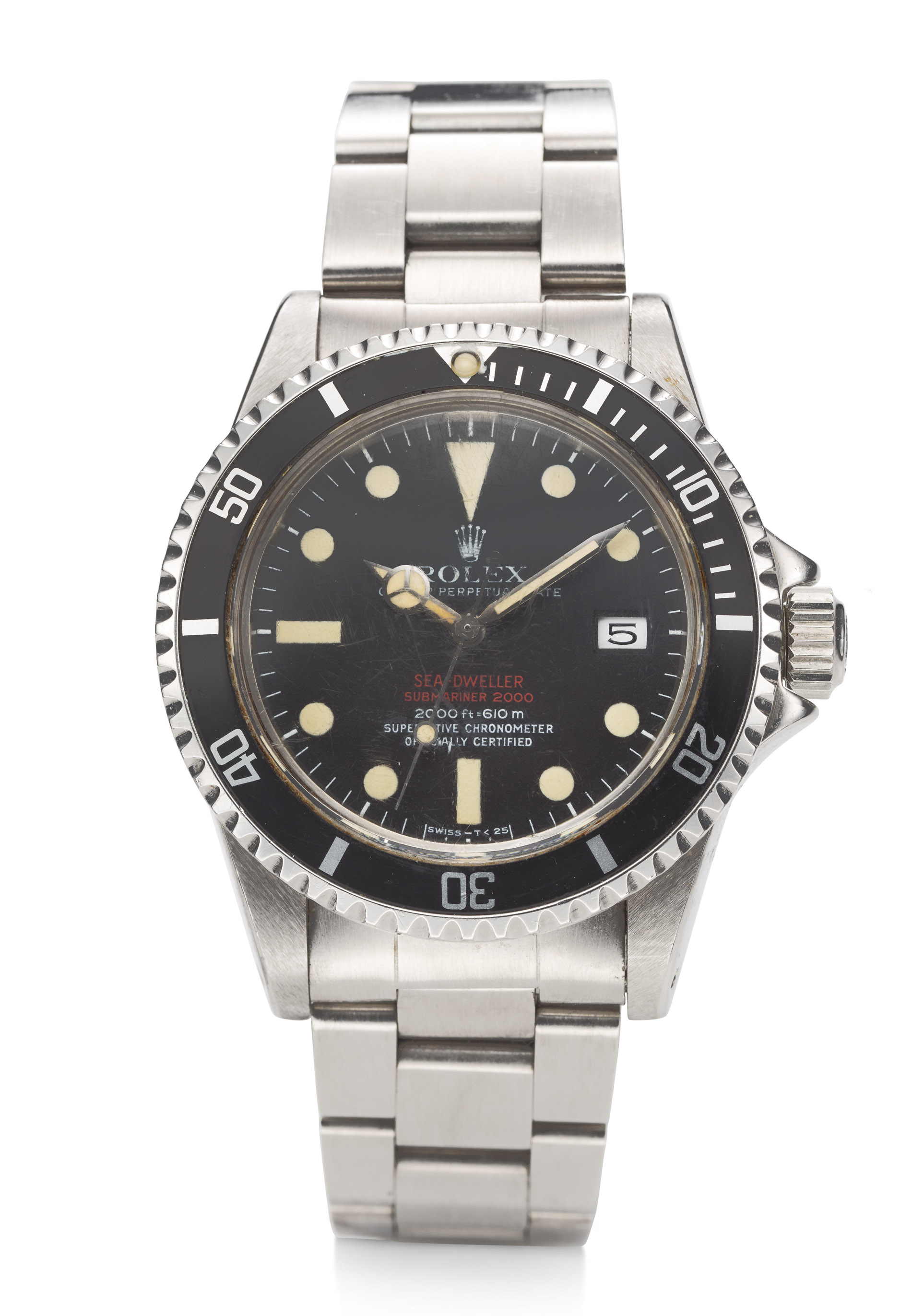 ROLEX, DOUBLE RED SEA DWELLER, STEEL, REF. 1665, | Christie’s