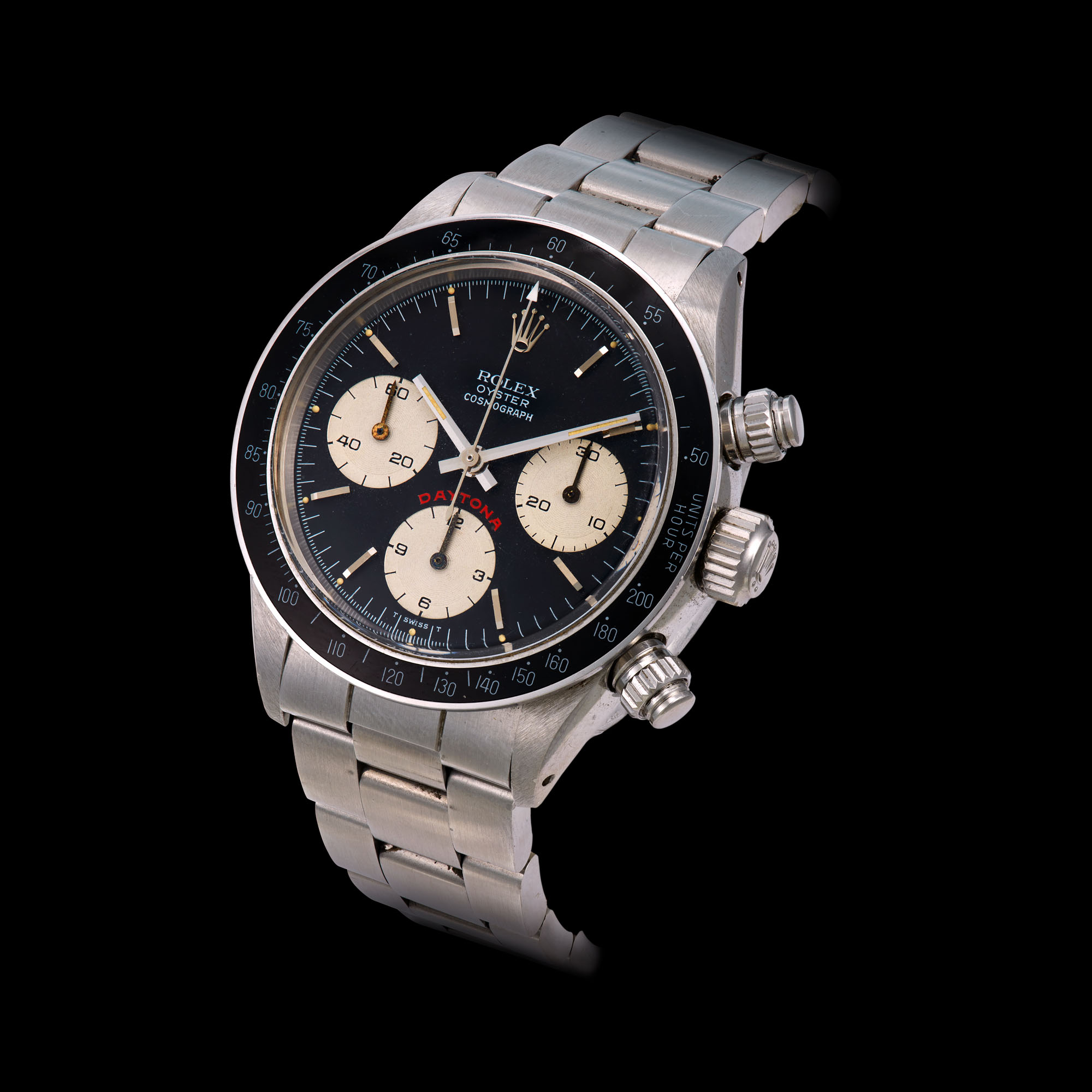 ROLEX, DAYTONA,”BIG RED", CHRONOGRAPH, STEEL, REF. 6263, | Christie’s