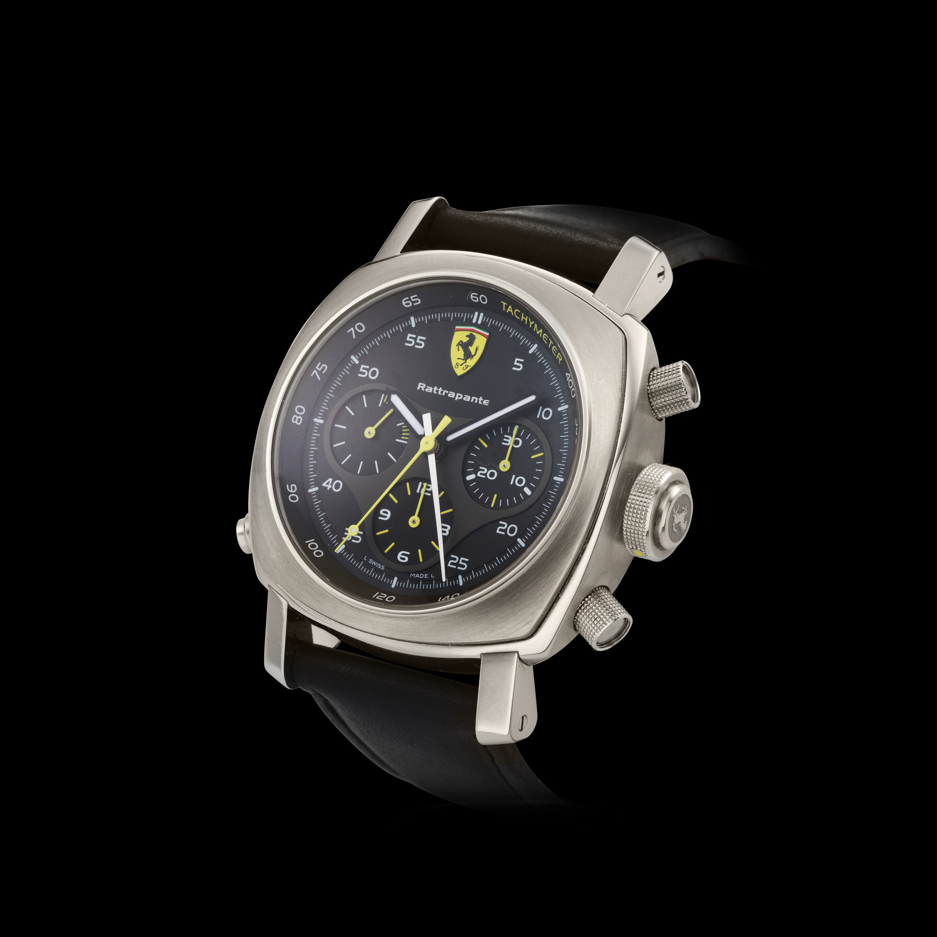 PANERAI, FERRARI, CHRONOGRAPH, STEEL, REF. FER00010, | Christie’s