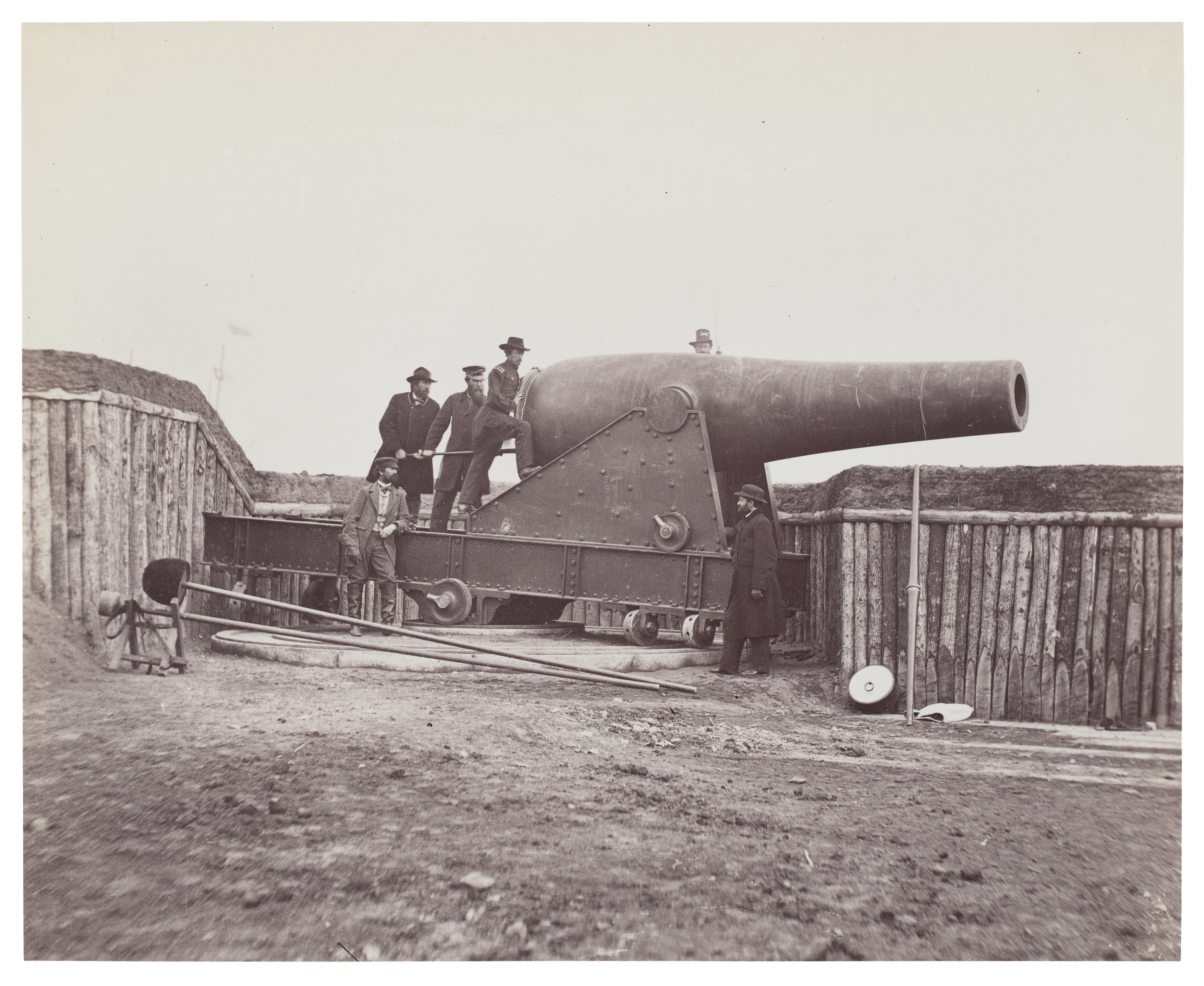 formerly attributed to MATHEW B. BRADY (1823?-1896), Fifteen-inch ...