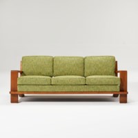 JEAN ROYÈRE (1902-1981), Rare 'Croisillon' Sofa, circa 1947 | Christie's