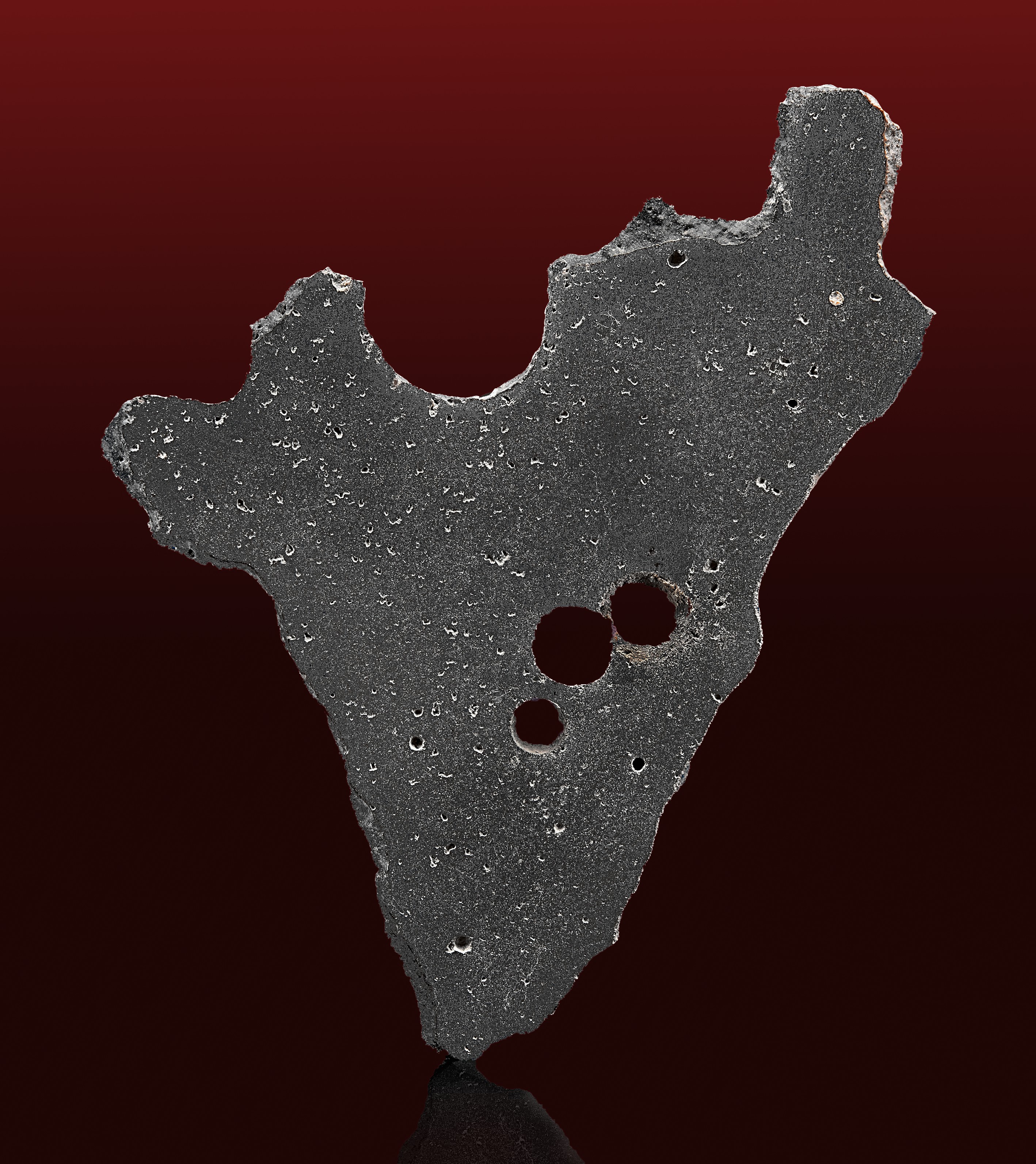 COMPLETE SLICE OF THE ANGRITE NWA 12320 — LAVA FROM ANOTHER WORLD ...