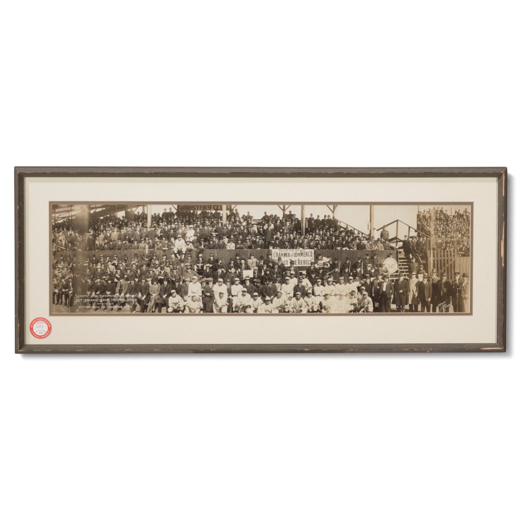 1915 Pittsburgh Rebels Federal League Panoramic Photograph (Ex Barry ...