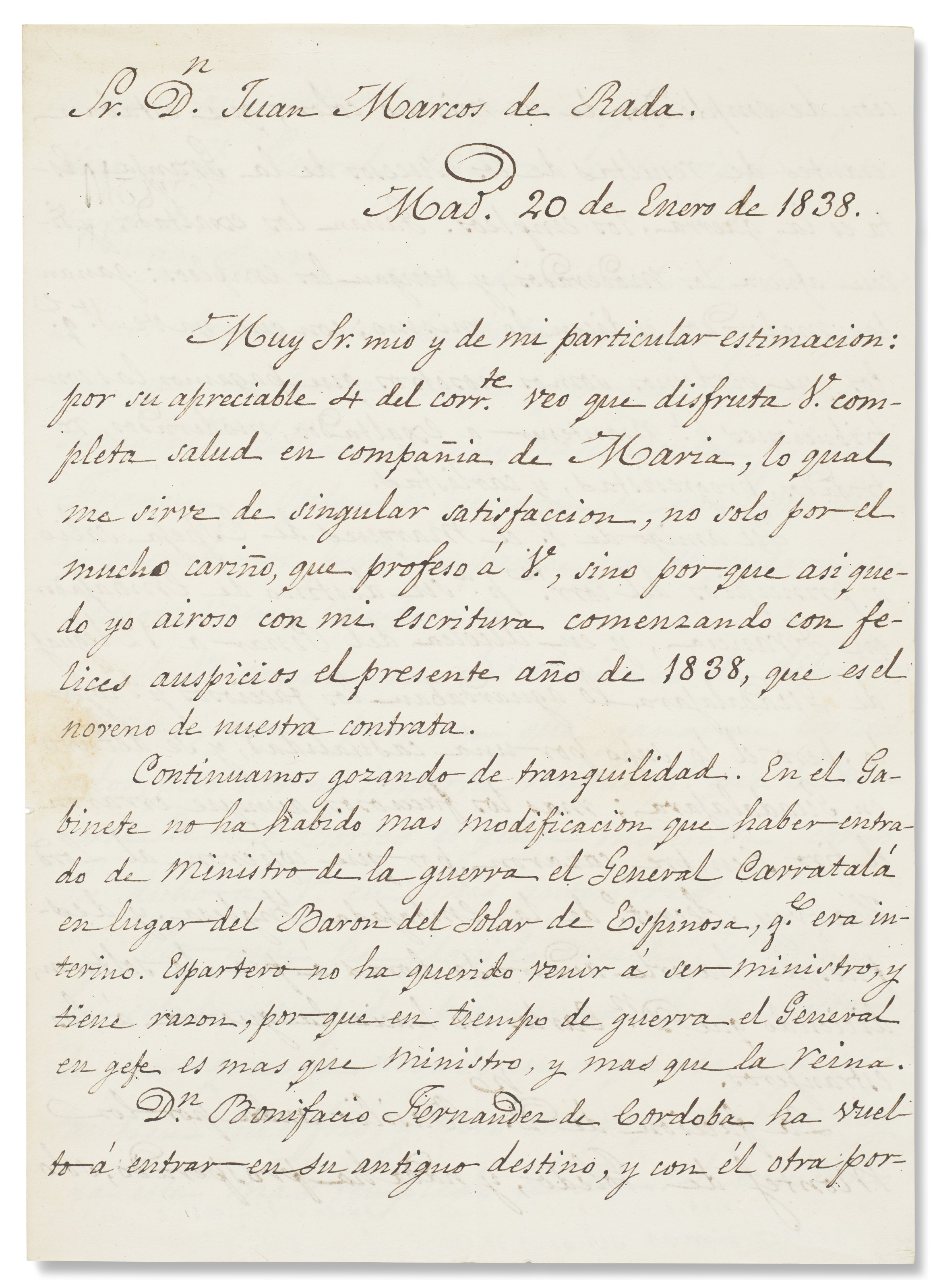 On a rebellion against Santa Ana in Santa Fe, Joaquín Gómez de la ...