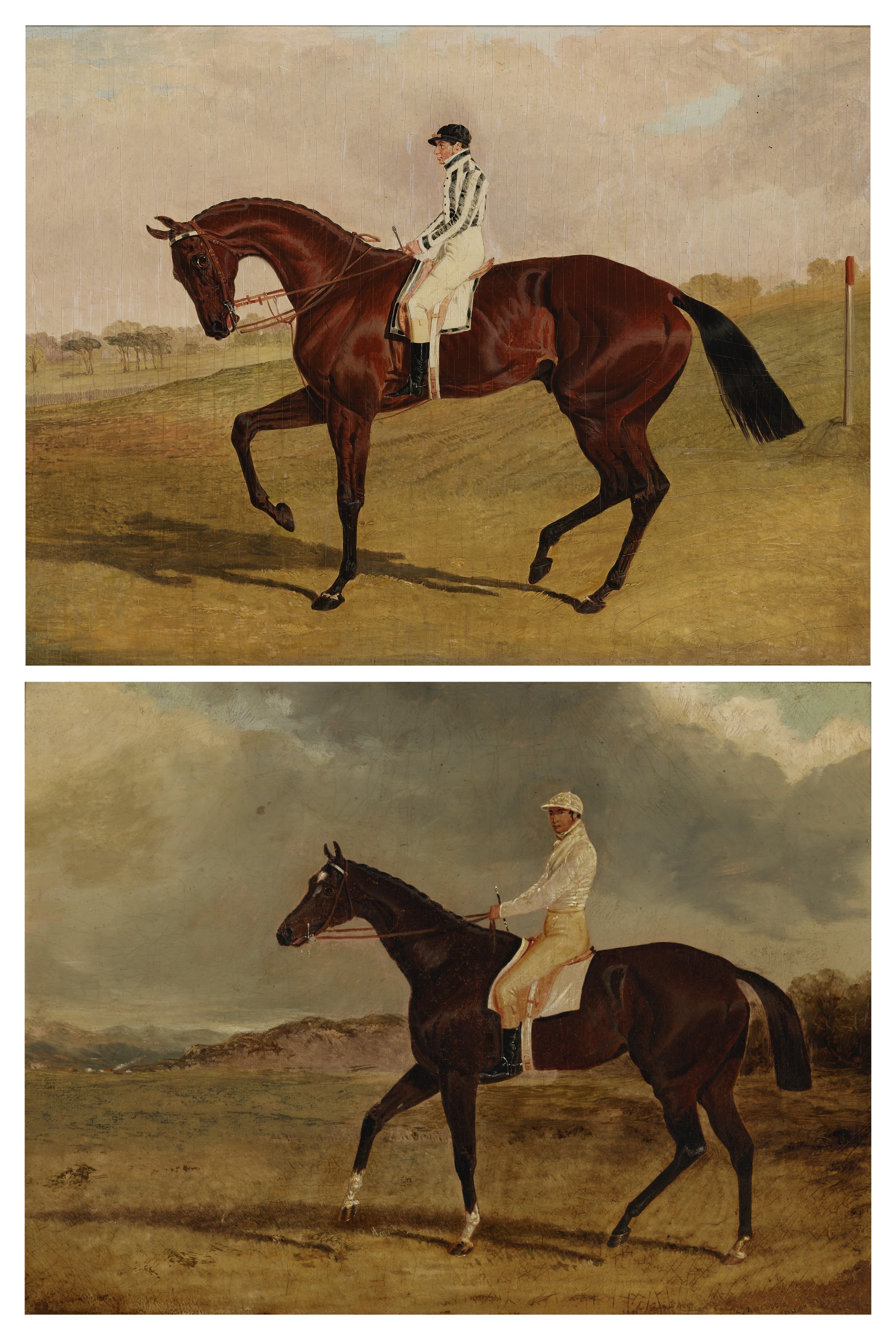 JOHN FREDERICK HERRING, SR. (BRITISH, 1795-1865), BAY MIDDLETON AND ...