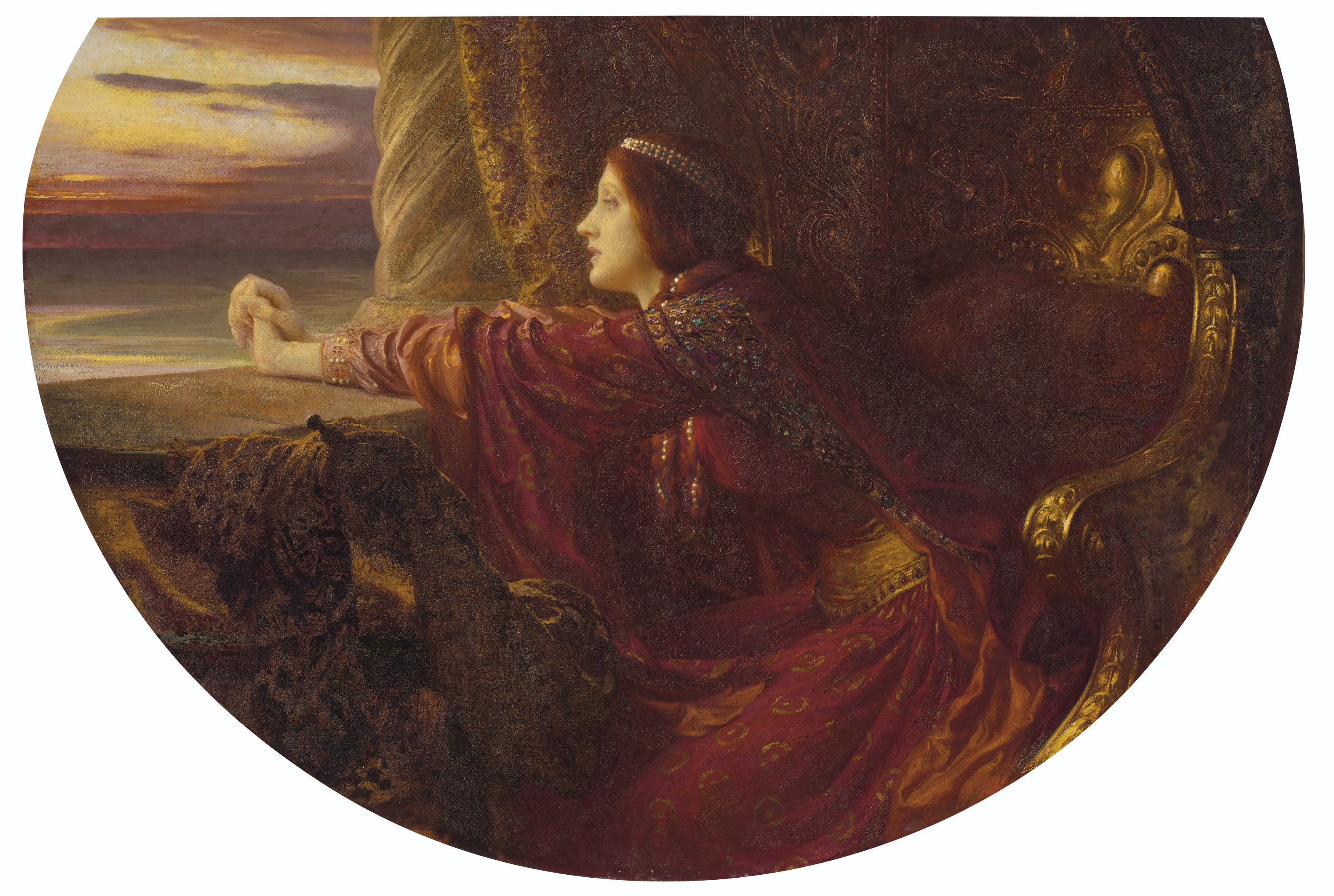 King Arthur Painting Dicksee