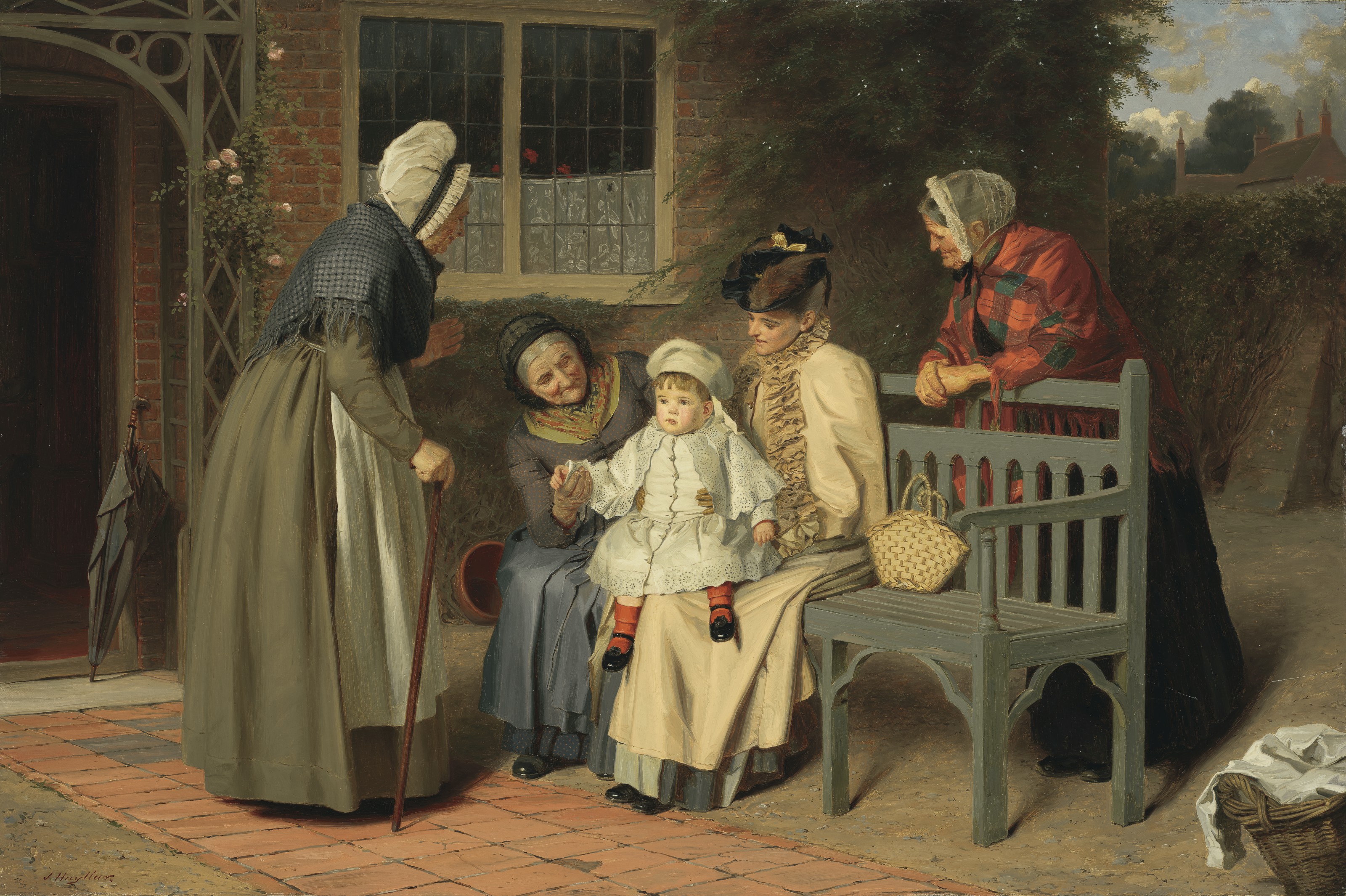JAMES HAYLLAR (BRITISH, 1829-1920), The Center of Attraction | Christie’s