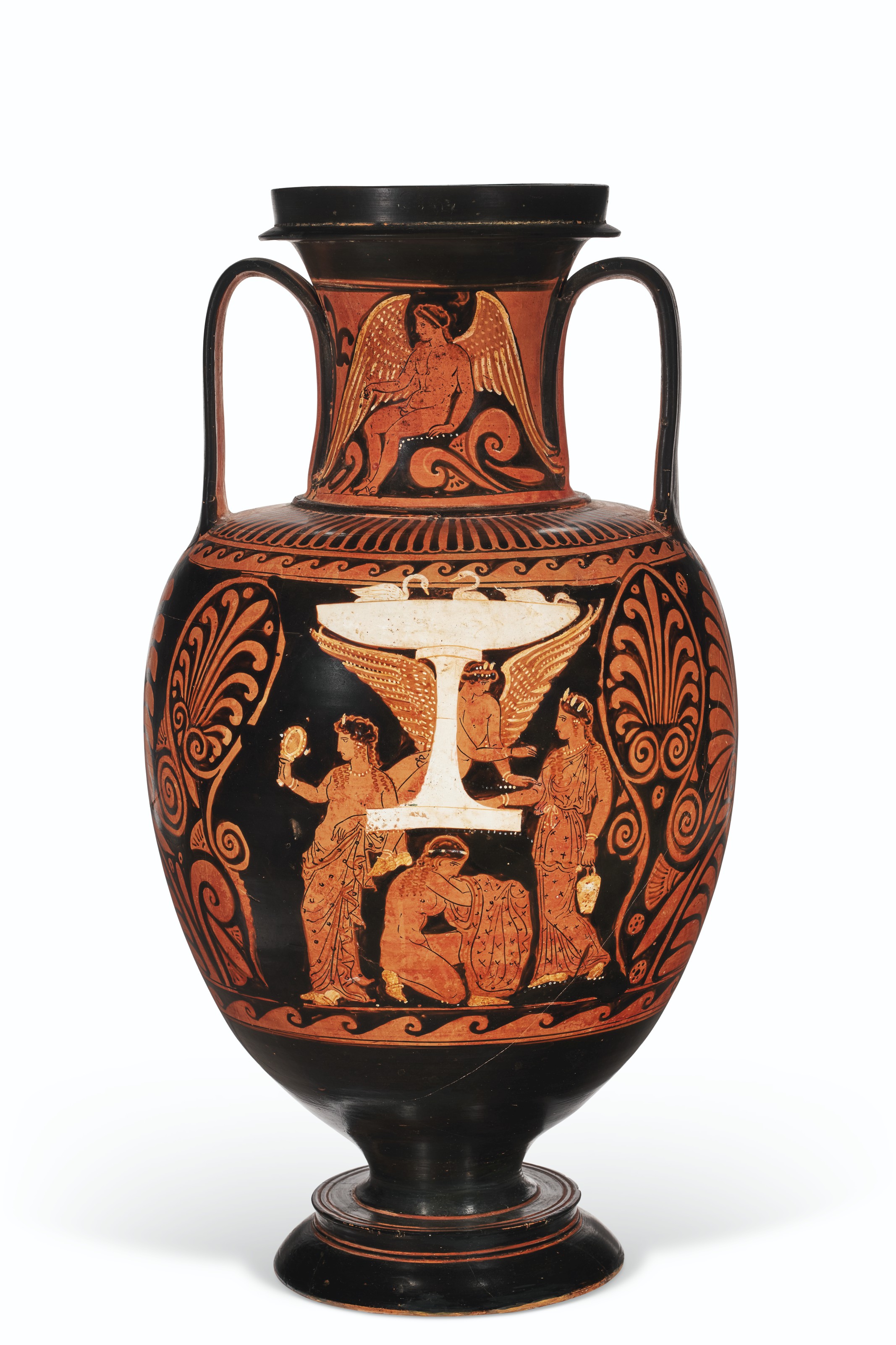 AN ATTIC BLACK-FIGURED LEKYTHOS, ATTRIBUTED TO THE CLASS OF ATHENS 581 ...