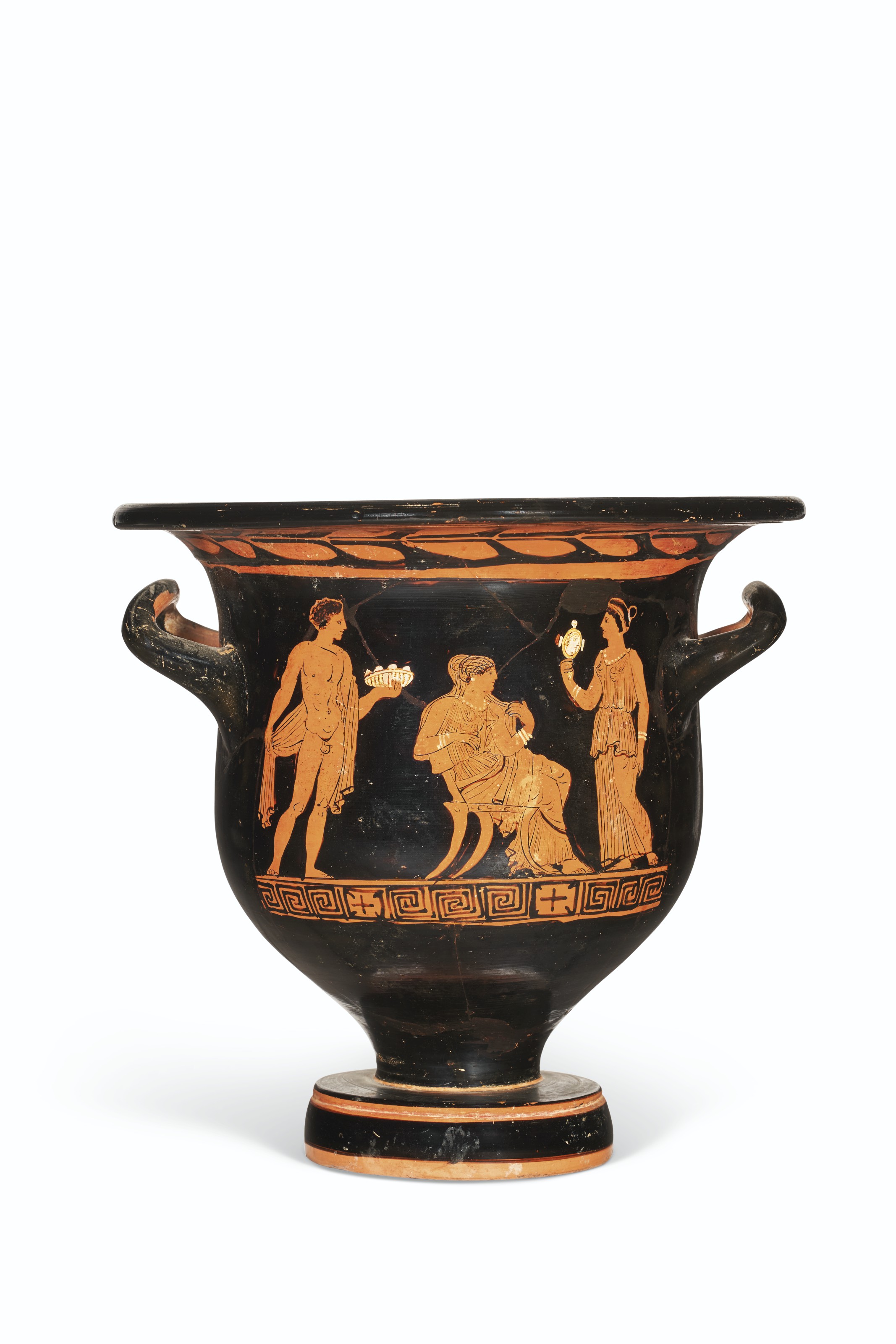 AN ATTIC BLACK-FIGURED LEKYTHOS, ATTRIBUTED TO THE CLASS OF ATHENS 581 ...